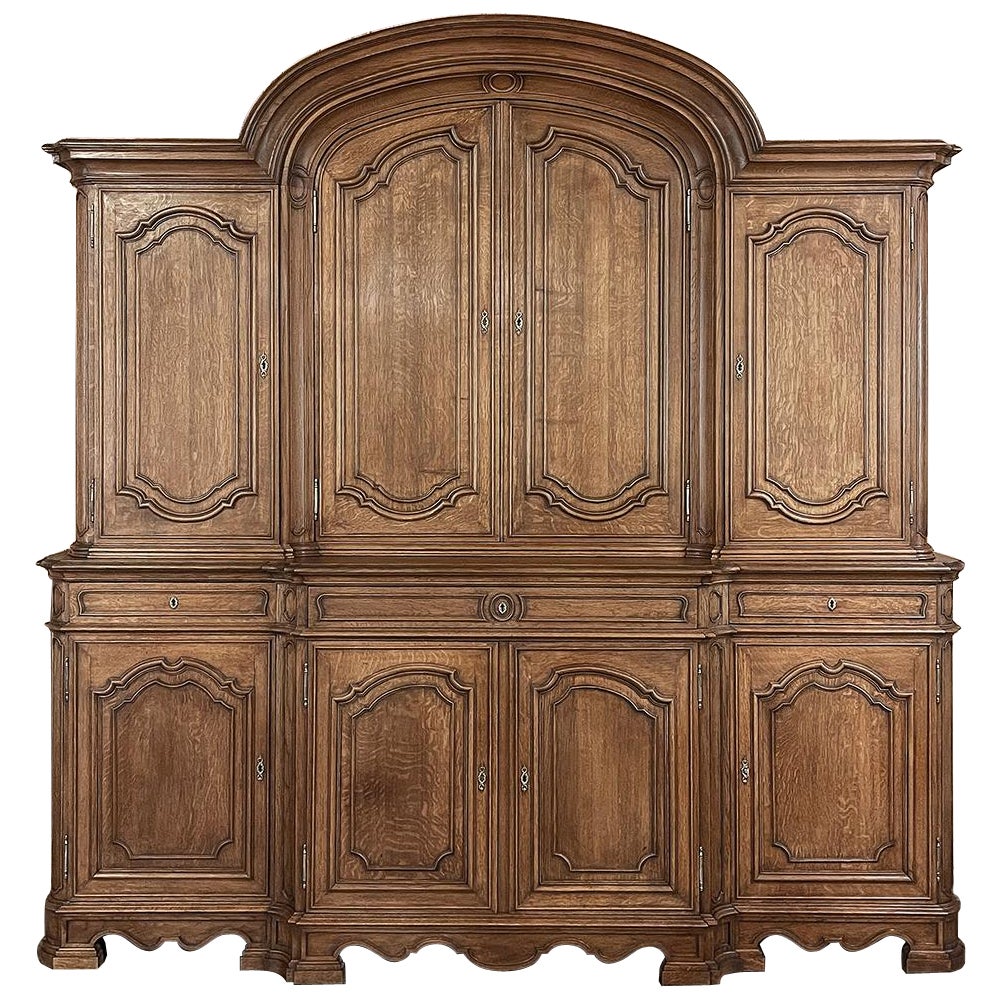 Antique Liegoise Louis XIV Two-Tiered Buffet ~ Cabinet For Sale at 1stDibs