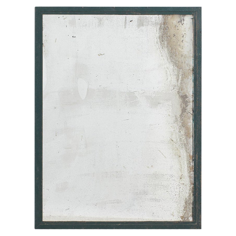 Drexel Heritage European Legacy Green and Gold Distress Painted Mirror ...