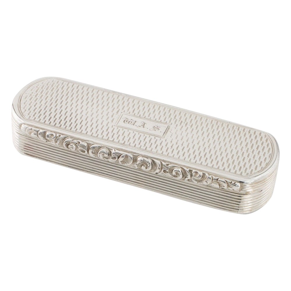 Edward Smith Sterling Silver Vinaigrette Birmingham 1831 For Sale at ...