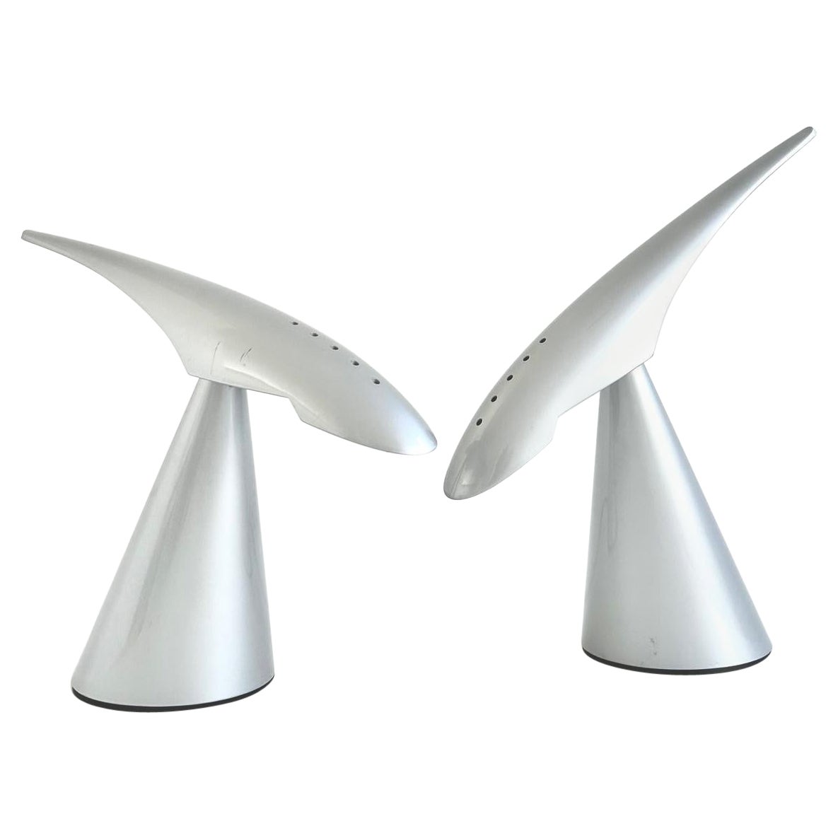 Pair of Ran Desk Lamps, Peter Naumann, ClassiCon, 1990s For Sale at 1stDibs