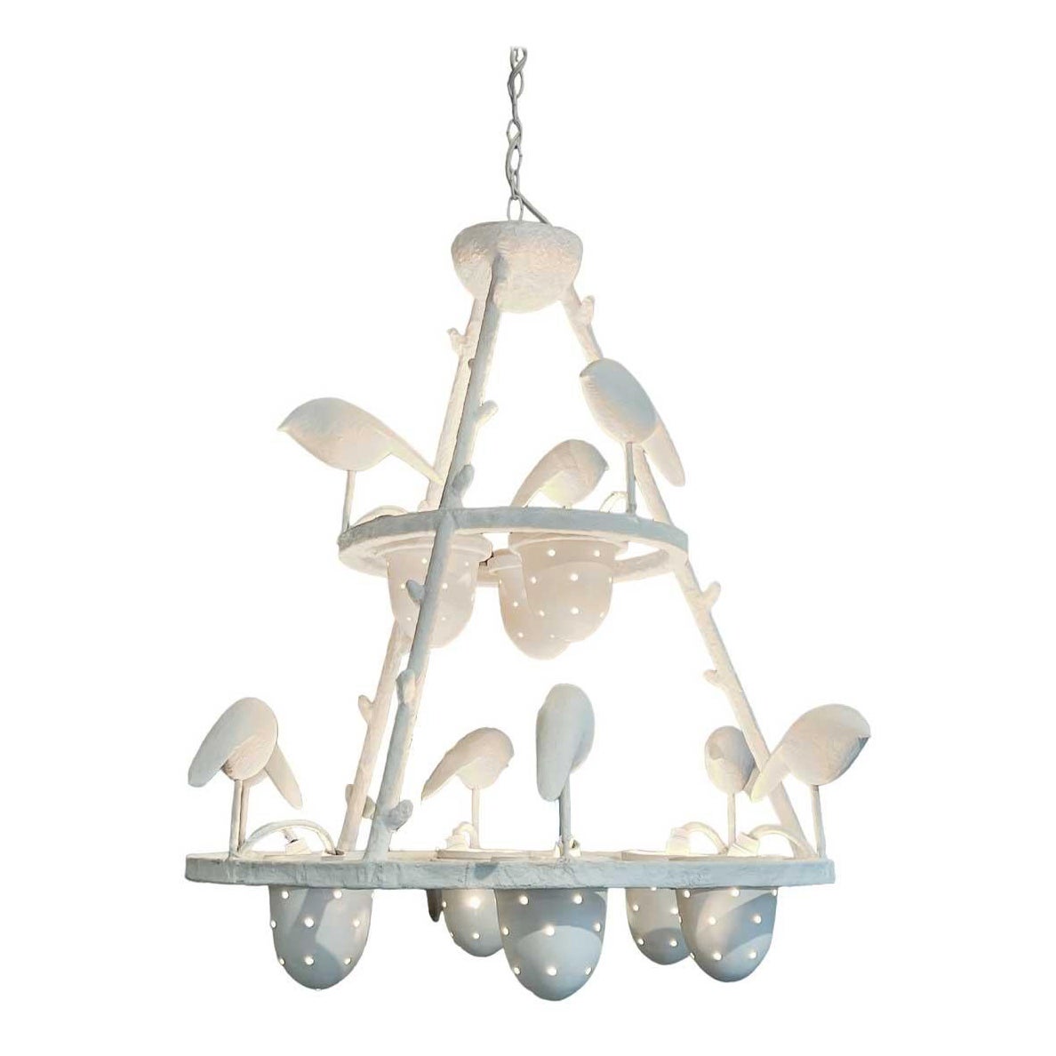 Contemporary European Plaster Chandelier For Sale at 1stDibs