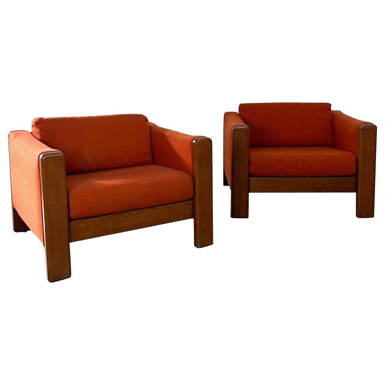 Jim Eldon for Knoll Lounge chairs- sold separately circa. 1970s For ...