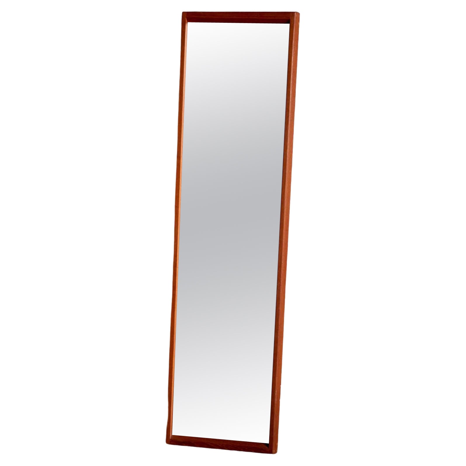 Harp Shaped Mirror in Teak For Sale at 1stDibs | harp mirror