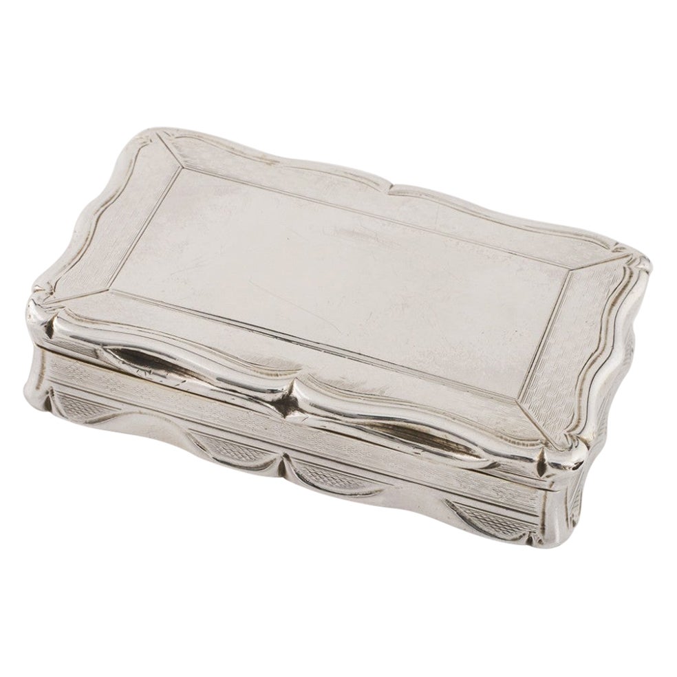 Edward Smith Sterling Silver Vinaigrette Birmingham 1831 For Sale at ...