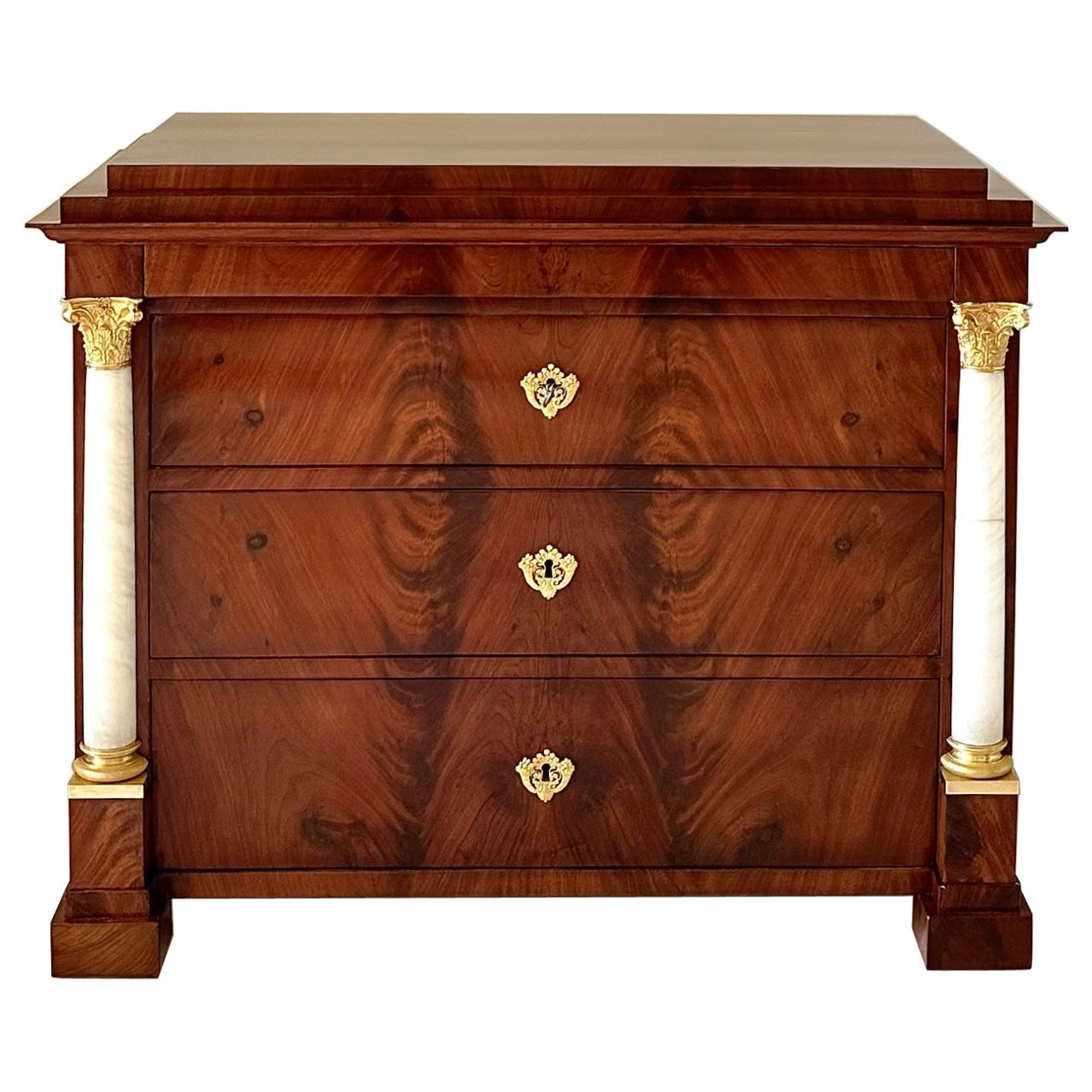 Early 19th Century Splendidly Decorated German Neoclassical Commode For ...