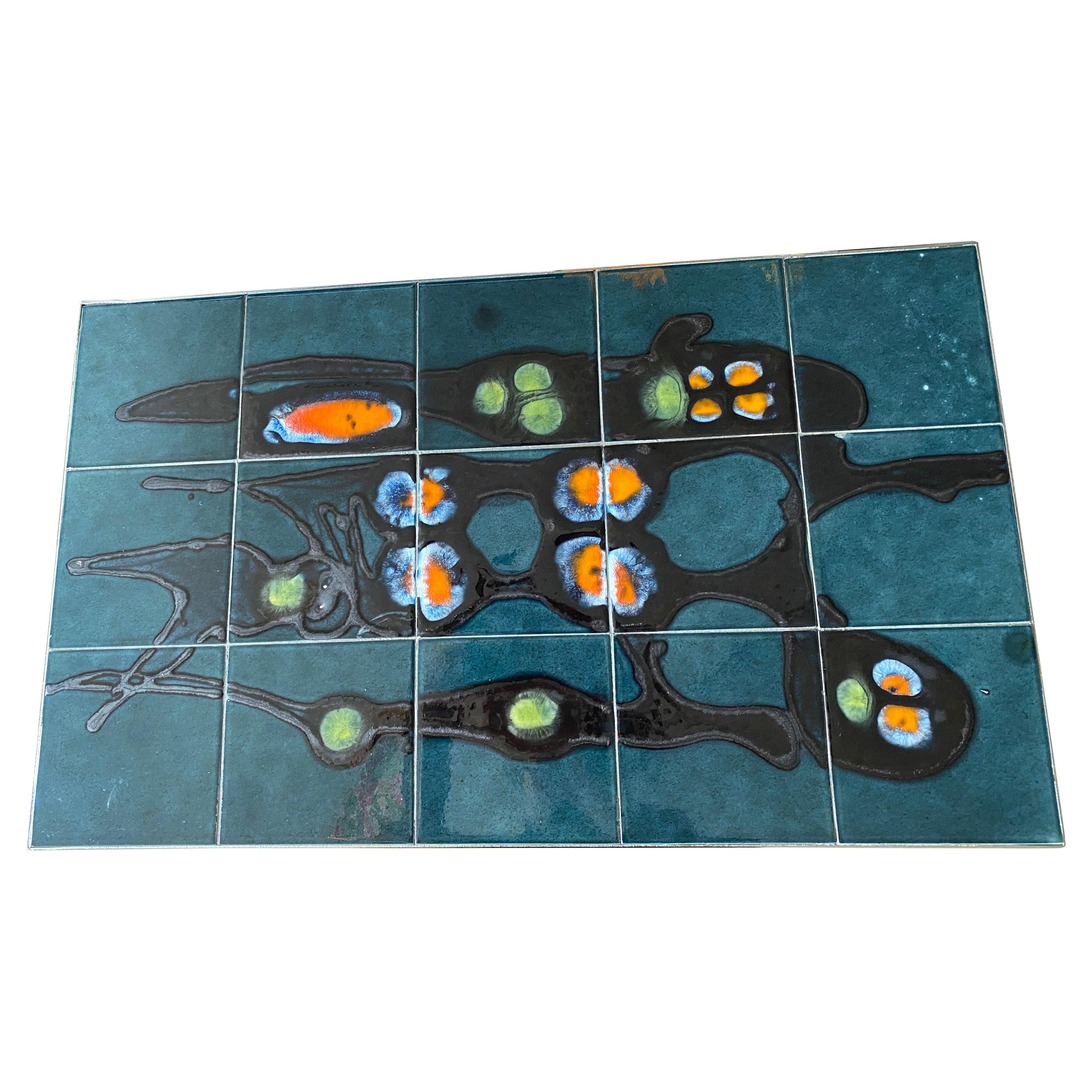 Mid-Century Modern coffee table tiles For Sale at 1stDibs