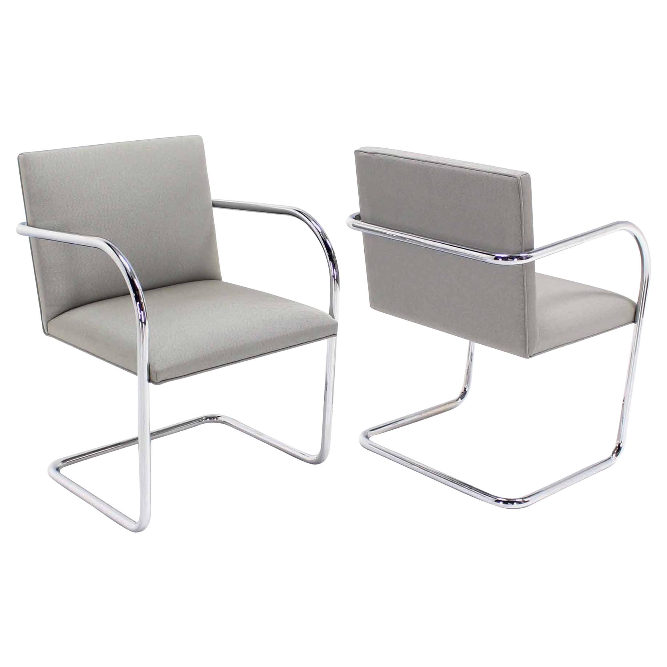 Pair of Mies Knoll Brno Chairs at 1stDibs