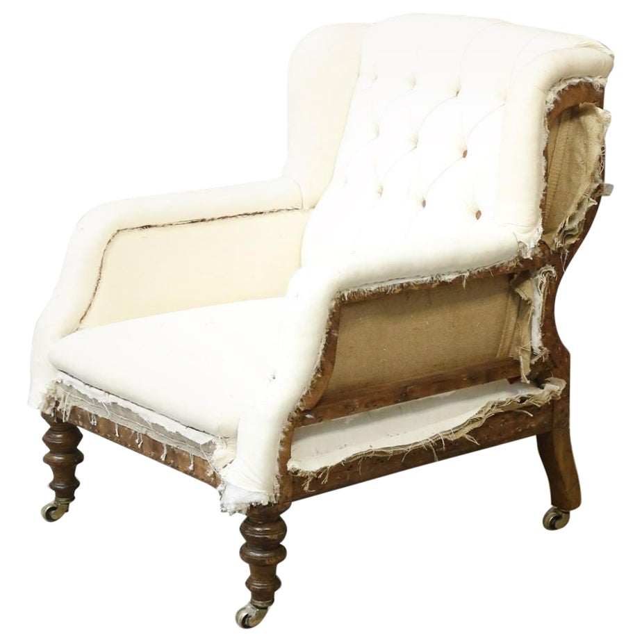 High quality Victorian country house armchair by Sopwith For Sale at ...