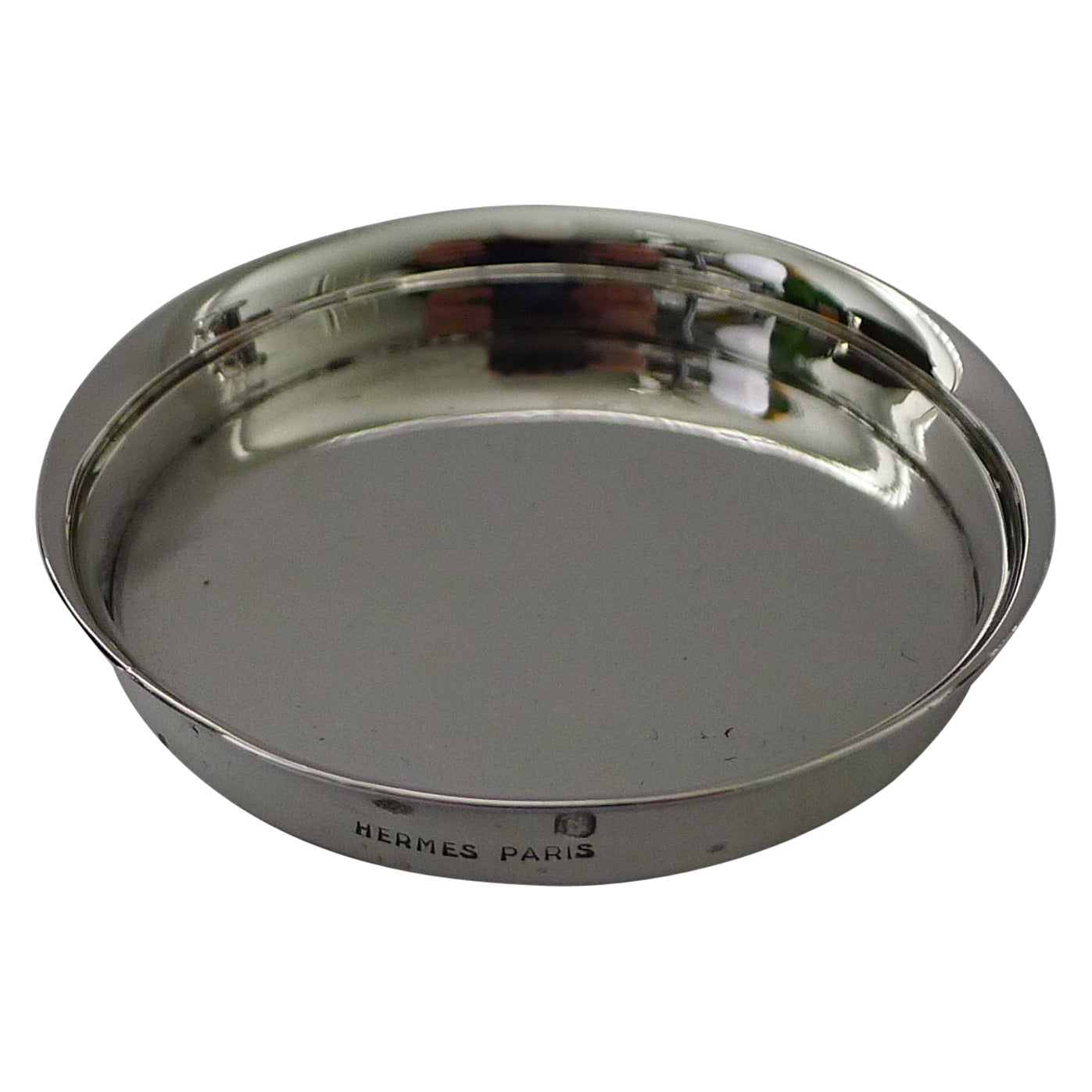 Hermes, Paris, Solid Silver Ring Dish / Vide Poche c.1950 For Sale at ...