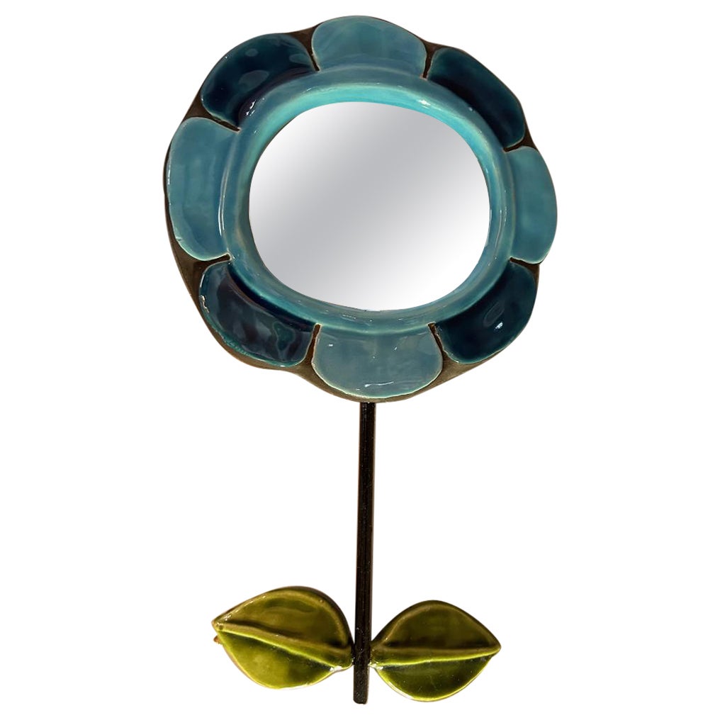 Ceramic Mirror by Mithé Espelt at 1stDibs