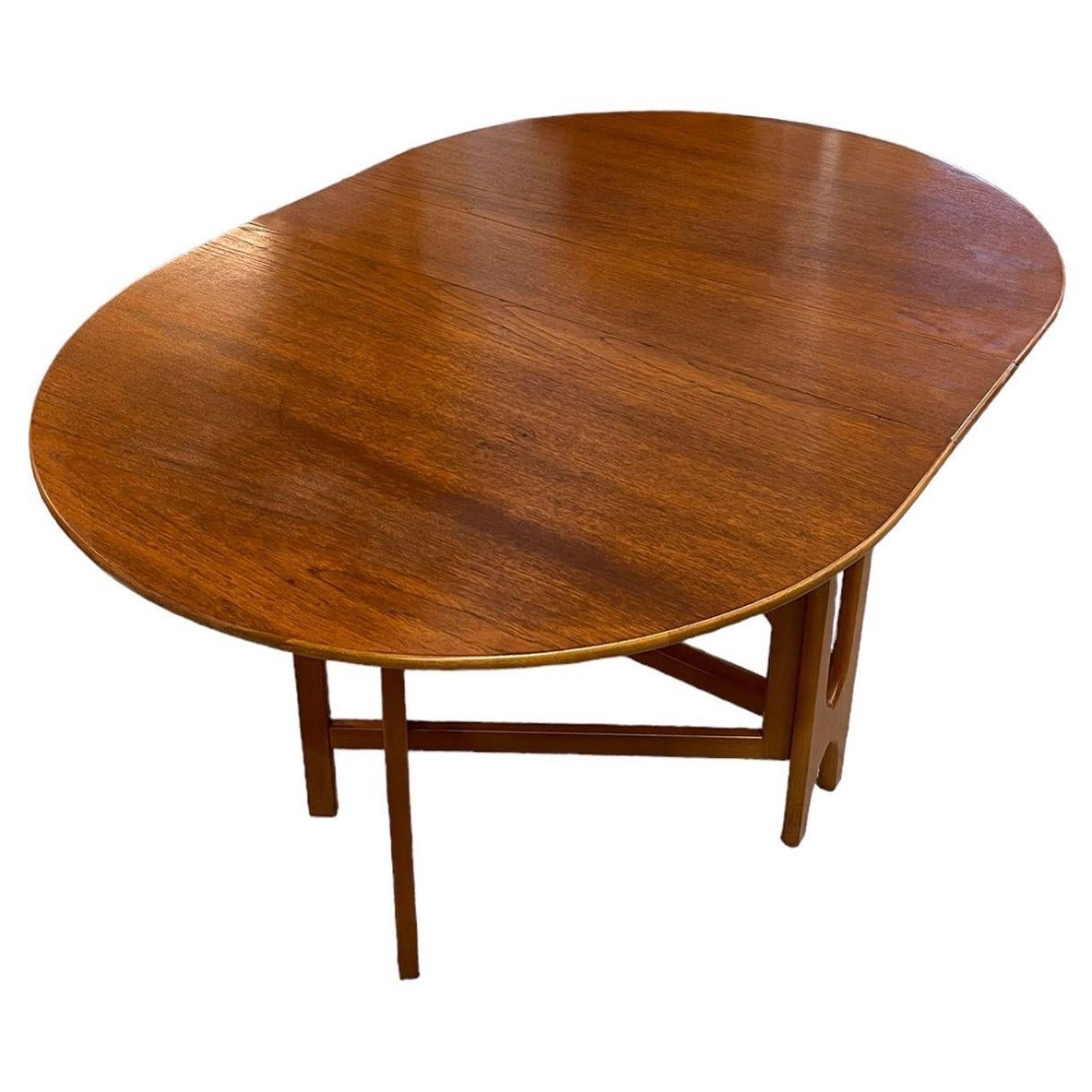 Vintage Danish Modern Style Atomic Dining Table Uk Import For Sale at ...