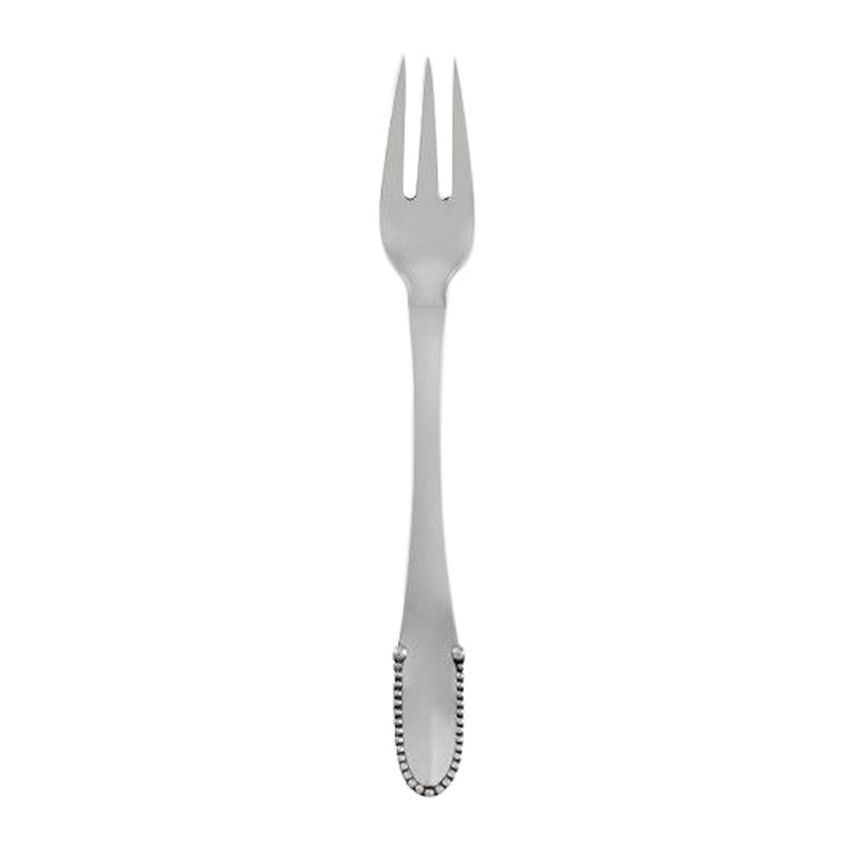 Georg Jensen Sterling Silver Continental Fish Fork 061 For Sale at 1stDibs