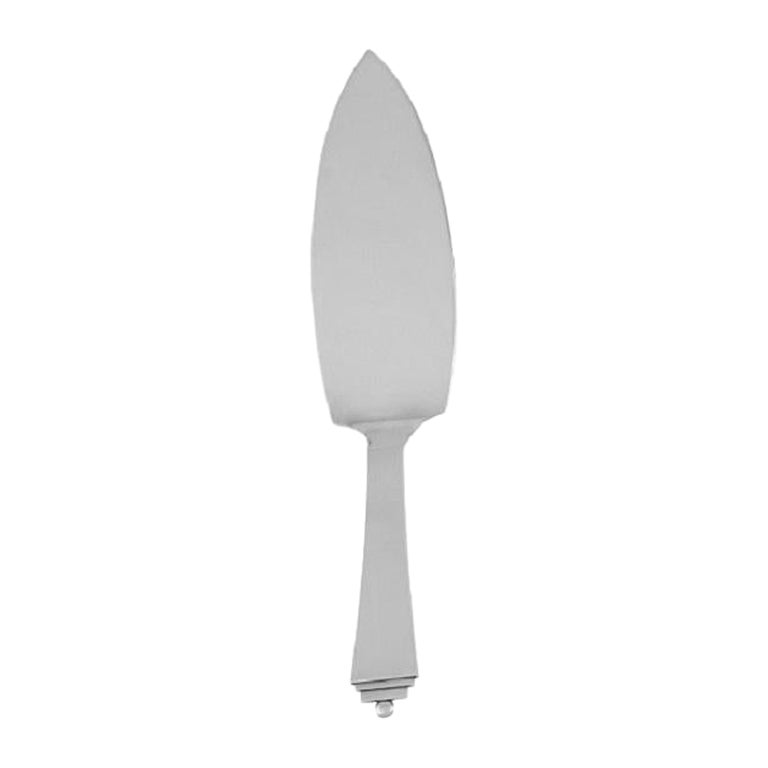 Georg Jensen Acorn Sterling Silver Cake Server 192 For Sale at 1stDibs