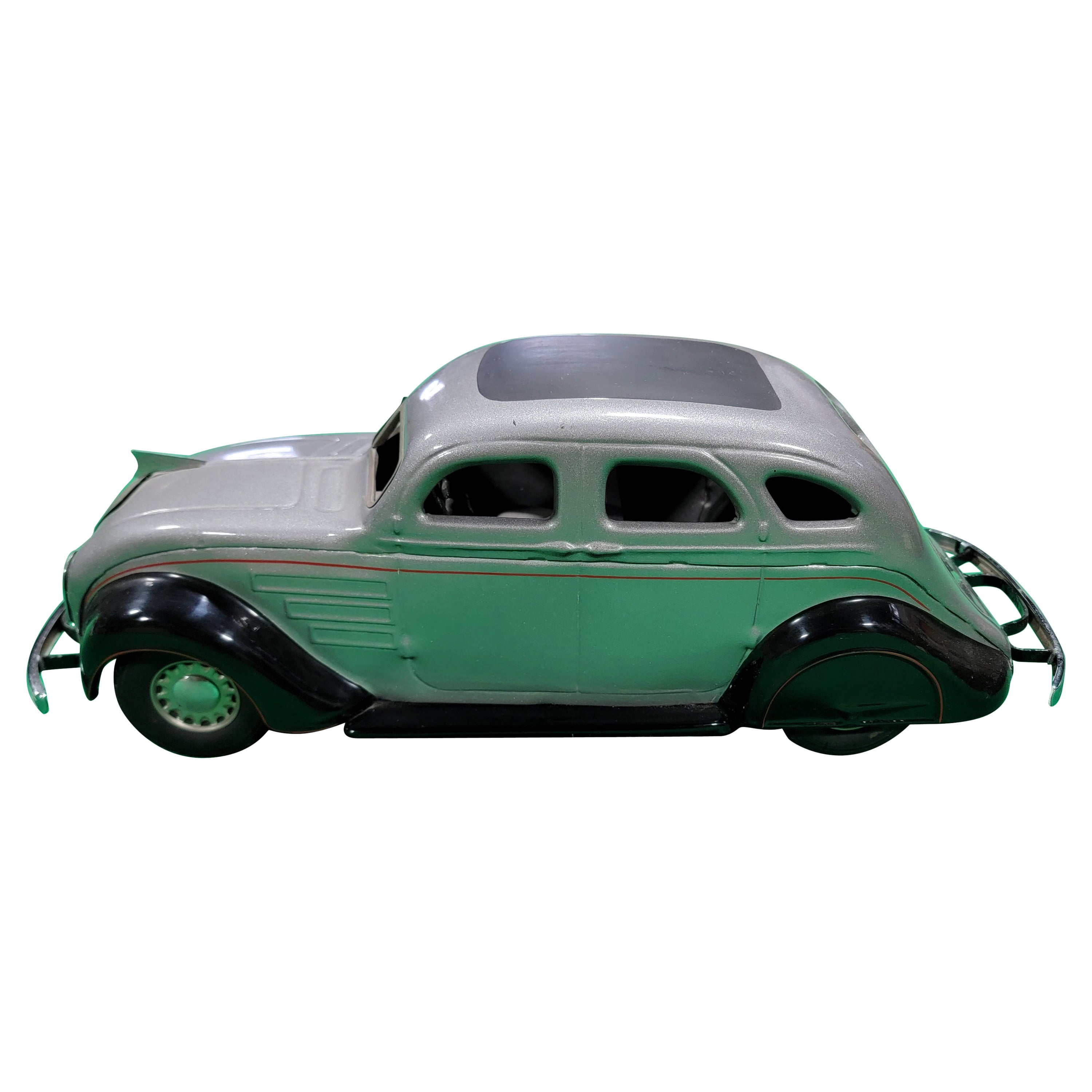 Restored Cor-Cor Pressed Steel Art Deco Toy Car 1934 Chrysler Airflow ...