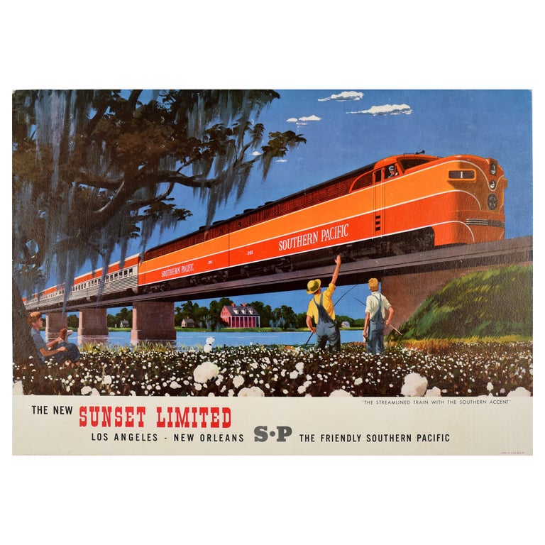 Sunset Limited Southern Pacific Railroad Southern Pacific "Sunset