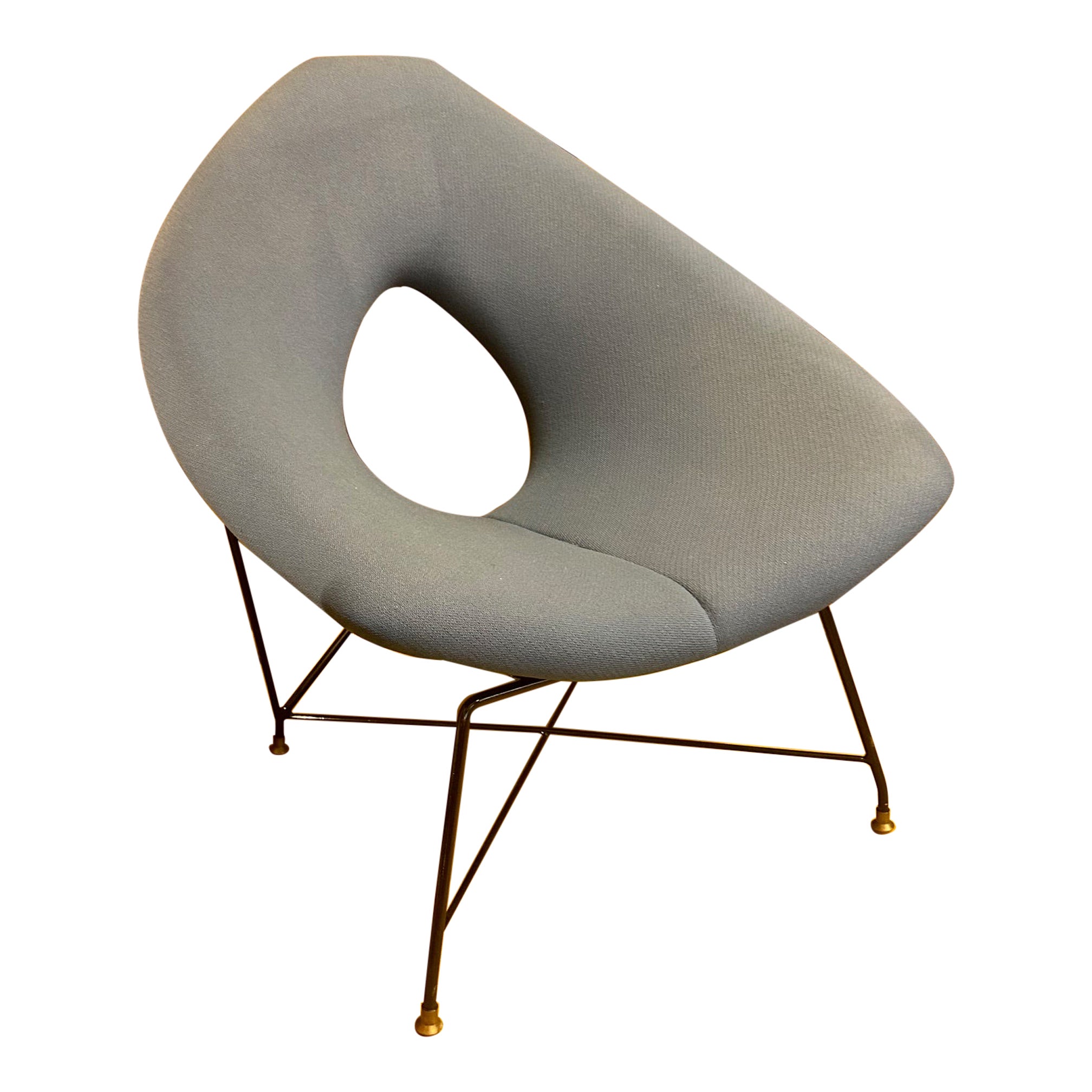 Italian design armchair from 1955 by Augusto Bozzi For Sale at 1stDibs