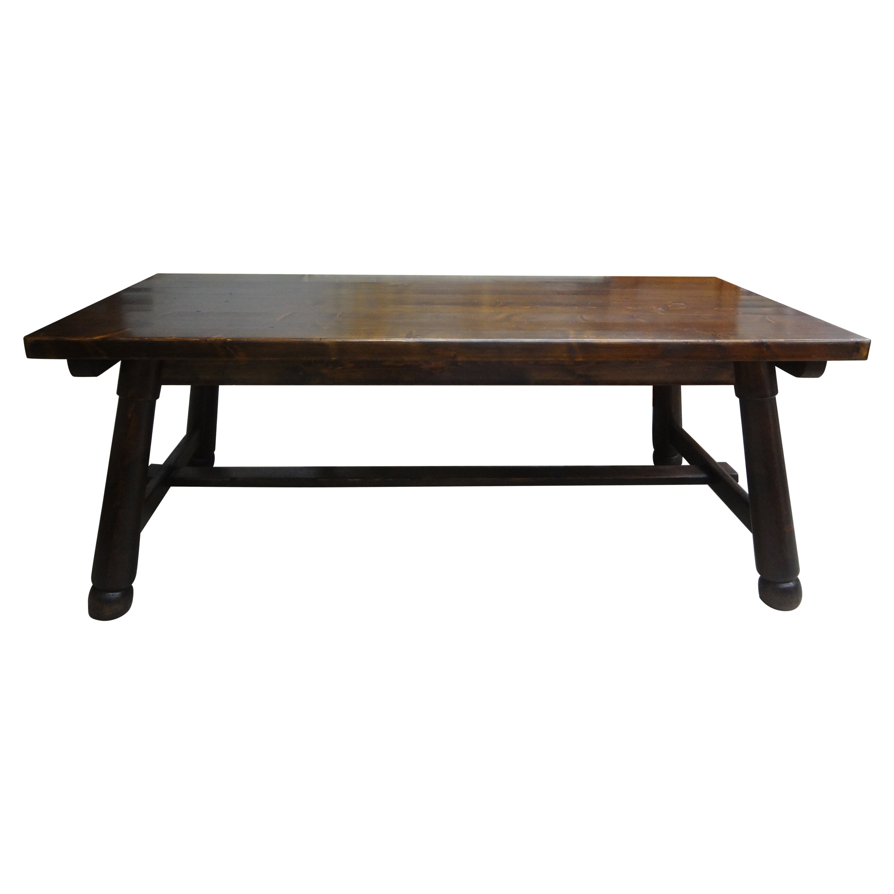 French Brutalist Dining Table by Georges Robert For Sale at 1stDibs