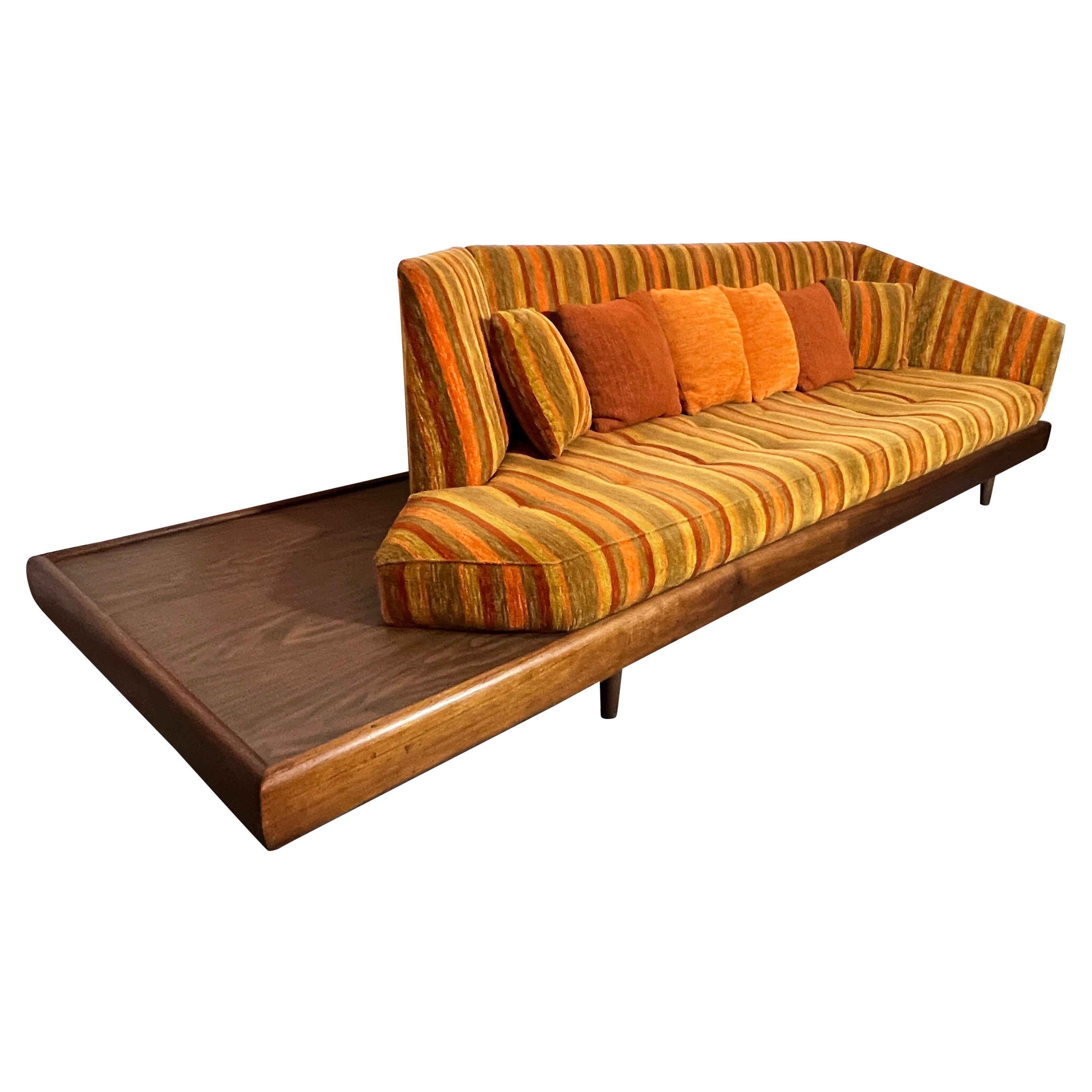 Adrian Pearsall for Craft Associates Asymmetrical Platform Sofa, Circa ...
