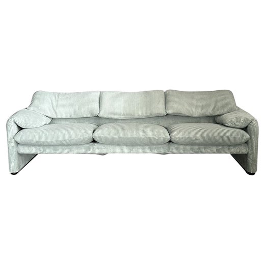 3-Seater Maralunga Sofa by Vico Magistretti for Cassina at 1stDibs ...