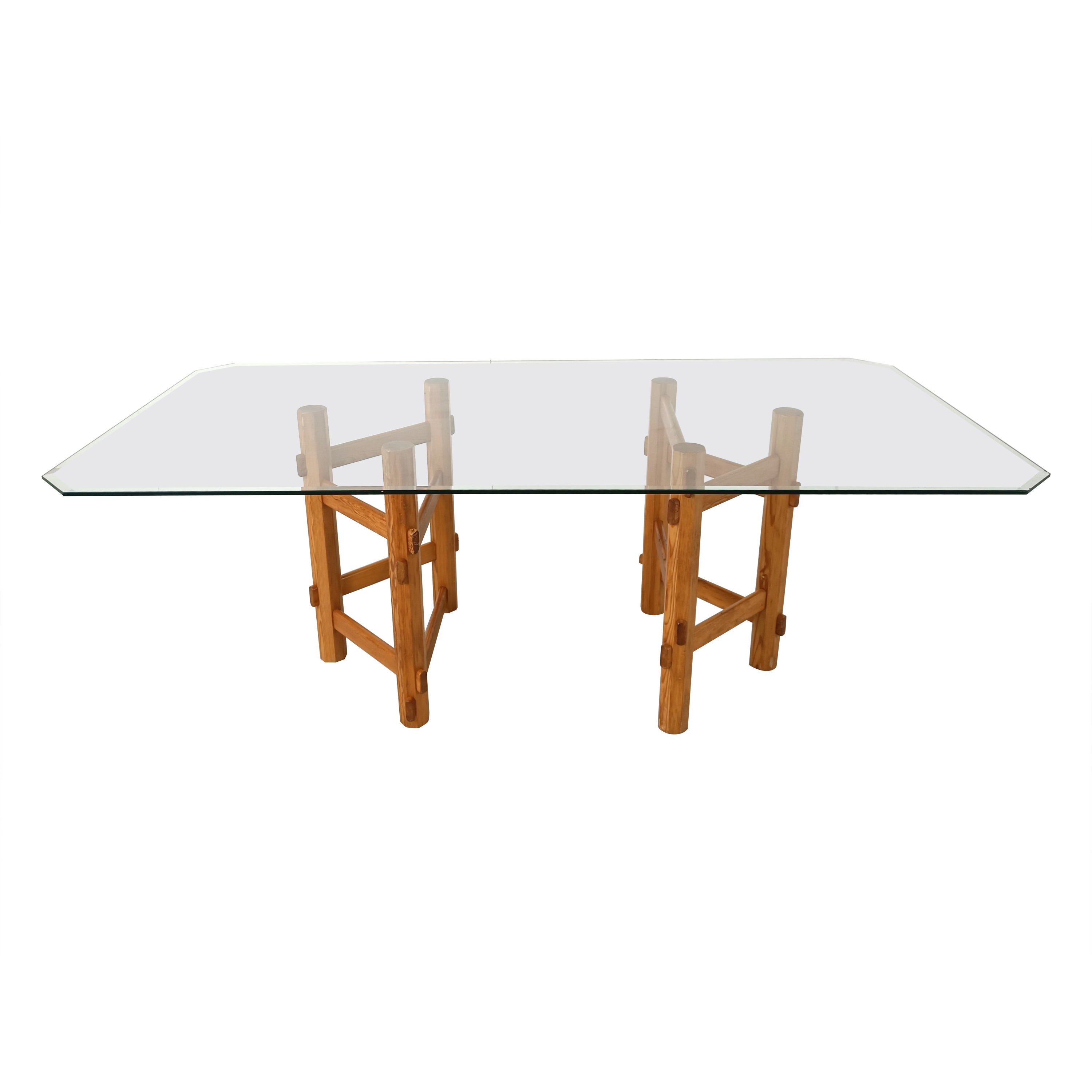 Midcentury Granite Round Dining Table, 1980s at 1stDibs