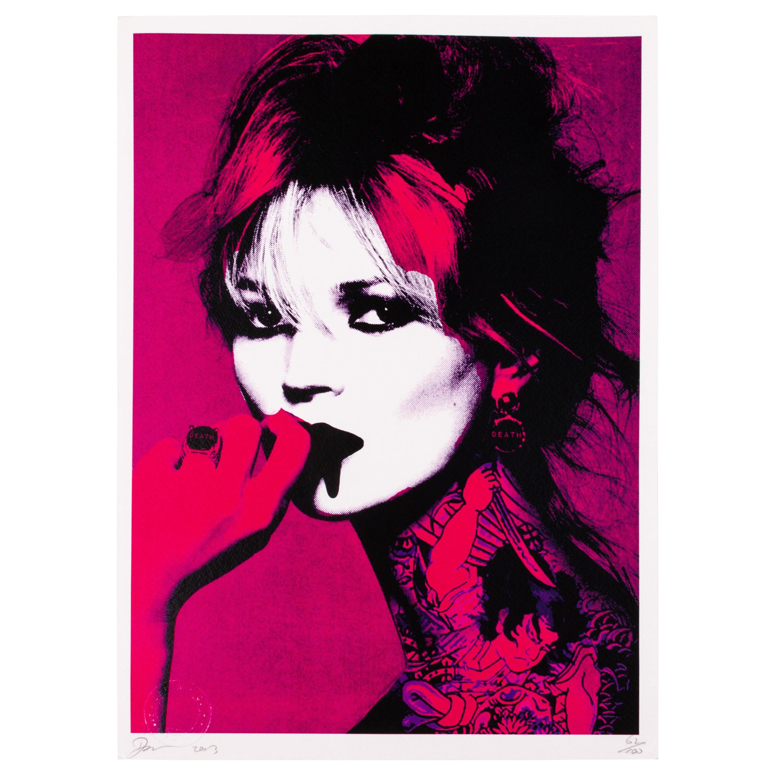 Death NYC Signed Limited Ed Pop Art Print For Sale at 1stDibs