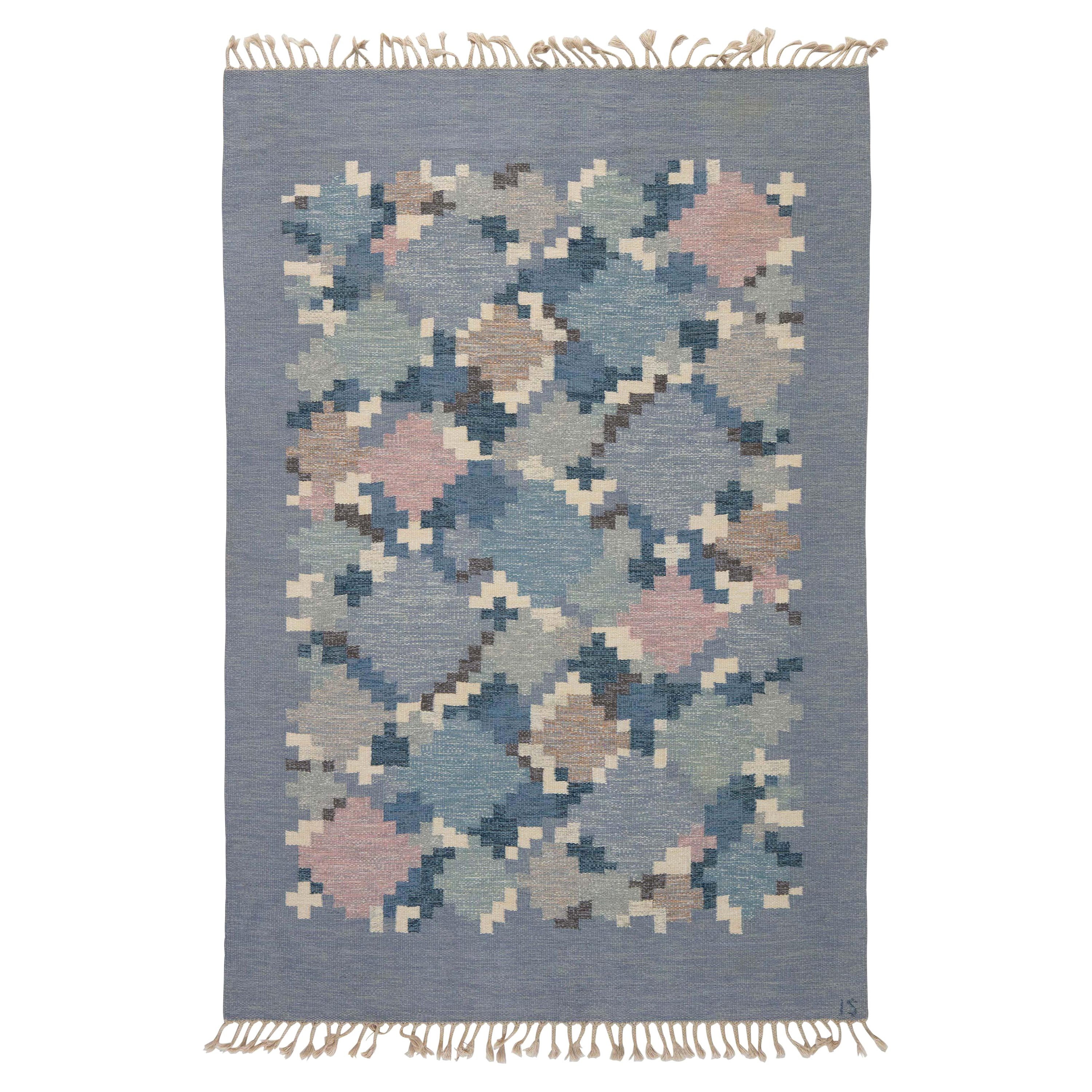 Vintage Swedish Rug by Carl Dangel at 1stDibs