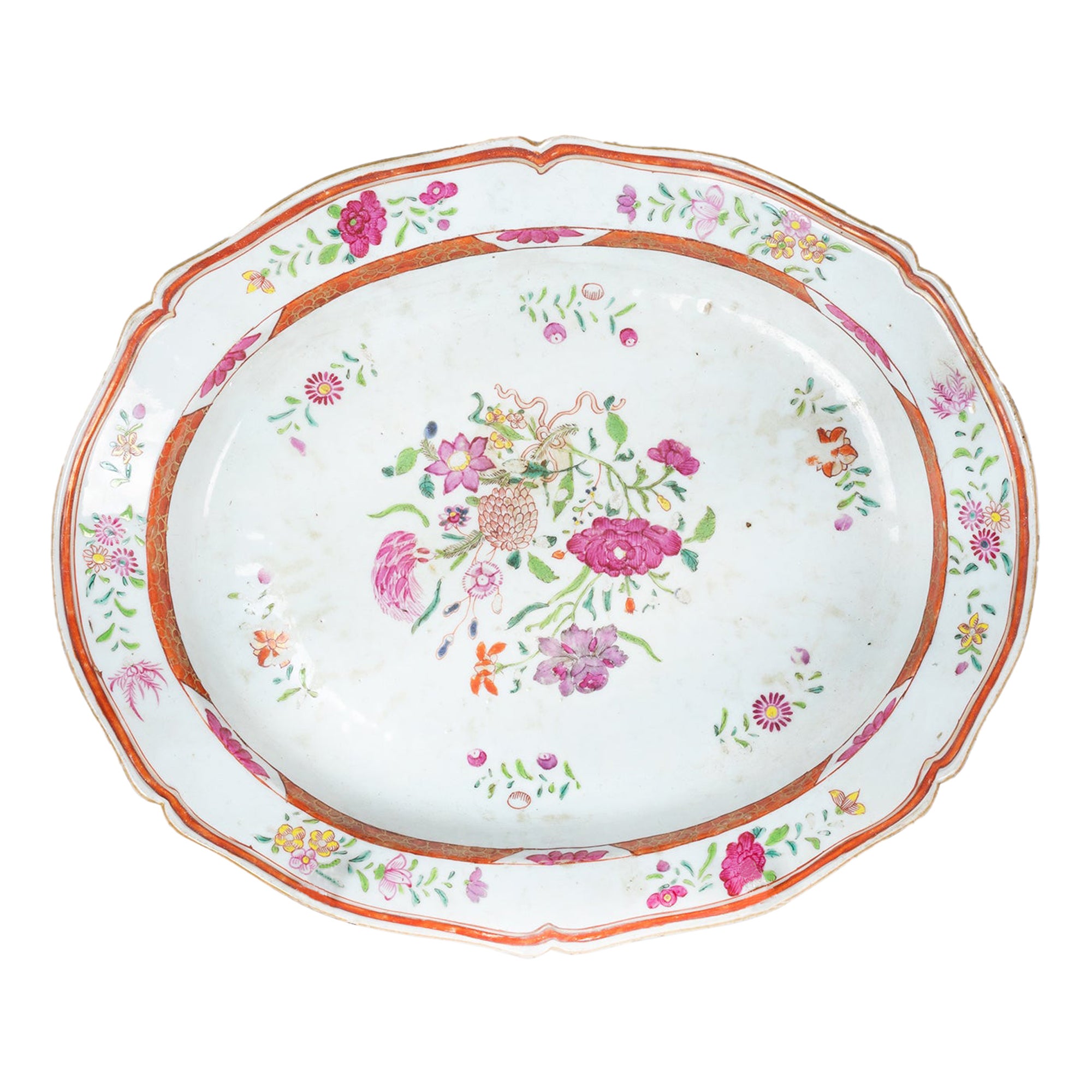 A Porcelain Platter Portuguese India Company Century, 18th Century For ...