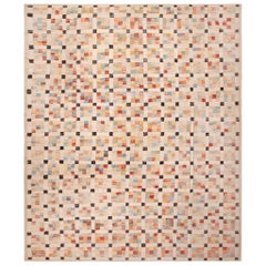 Nazmiyal Collection Large Size Geometric Design Modern Area Rug 12'9" x ...