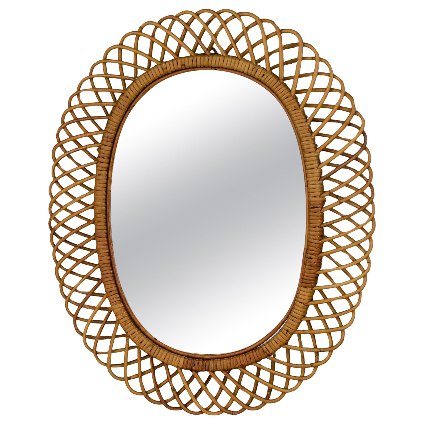 Natural Fiber Mirrors - 1,027 For Sale at 1stDibs | natural fibers ...