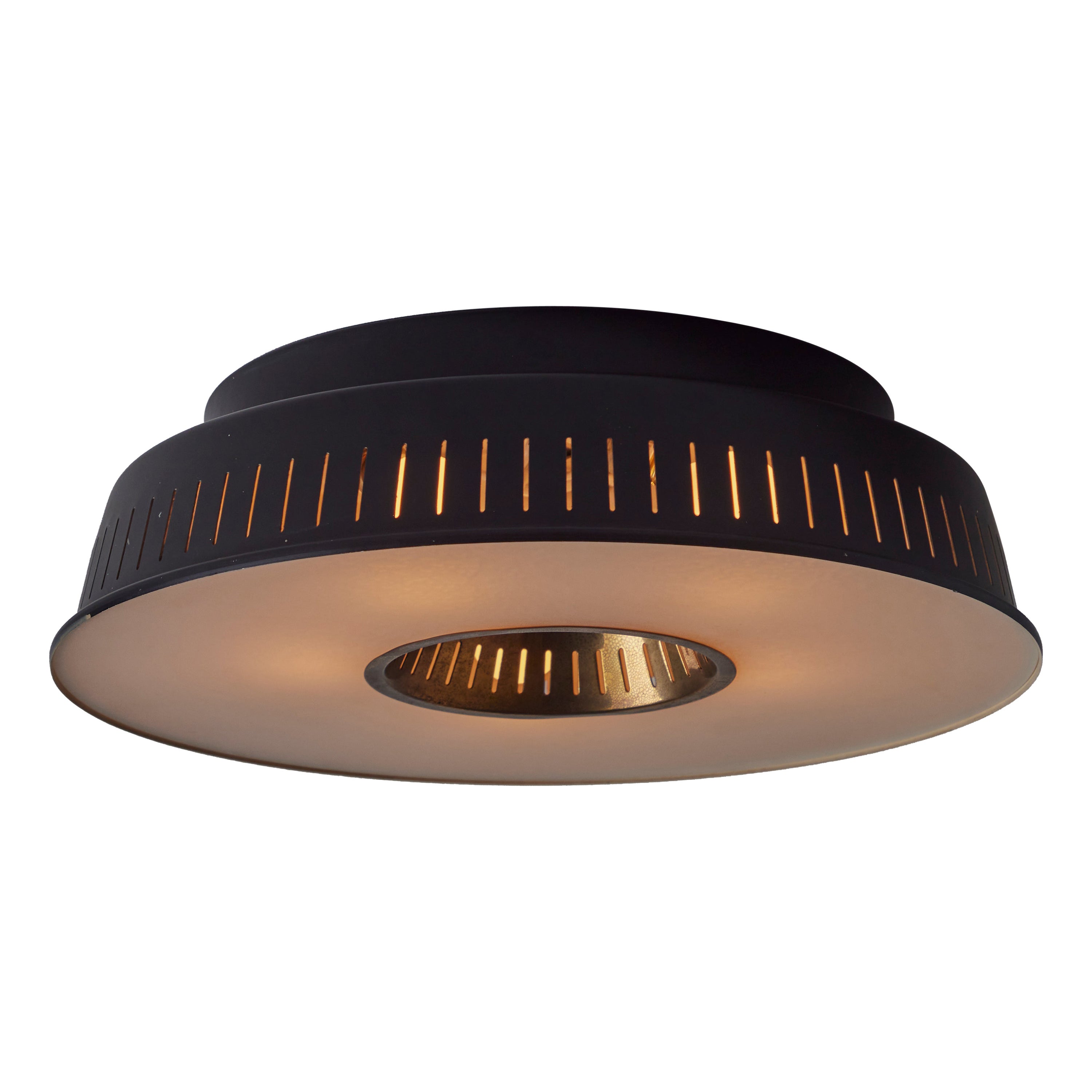 Rare Flush Mount Ceiling Light by Stilnovo at 1stDibs