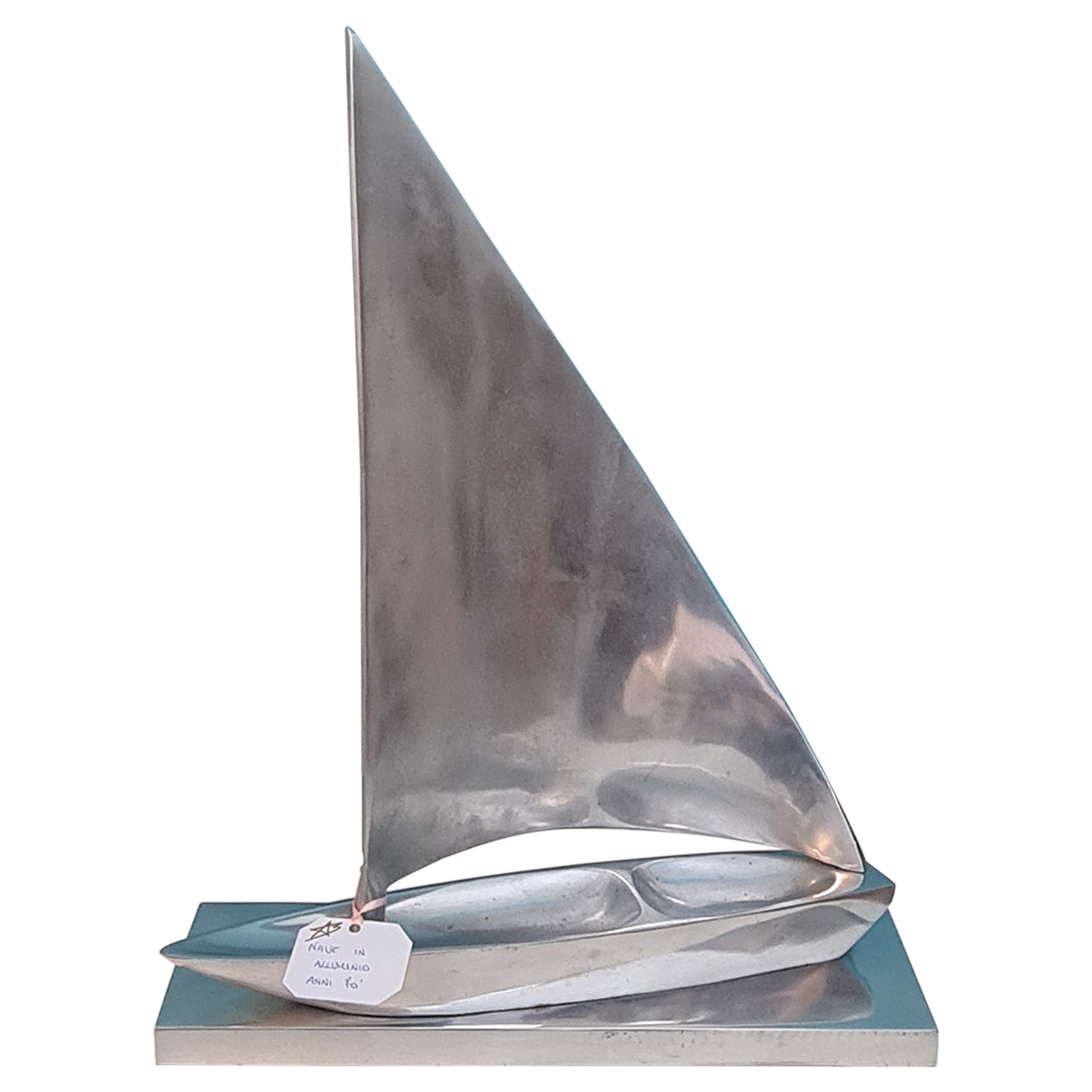 Aluminum sailboat from the 1980s' For Sale at 1stDibs