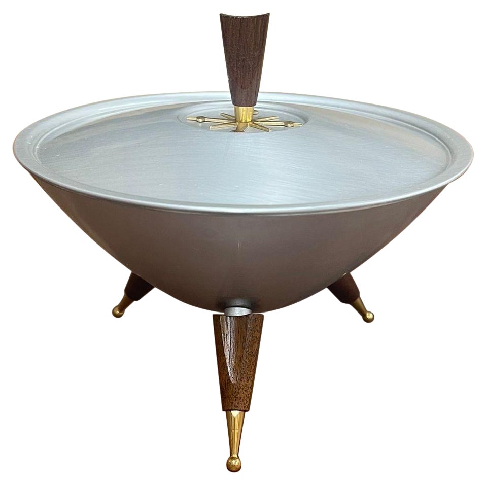 Vintage Mid Century Modern Atomic Space Age Dish by Medallion. For Sale ...