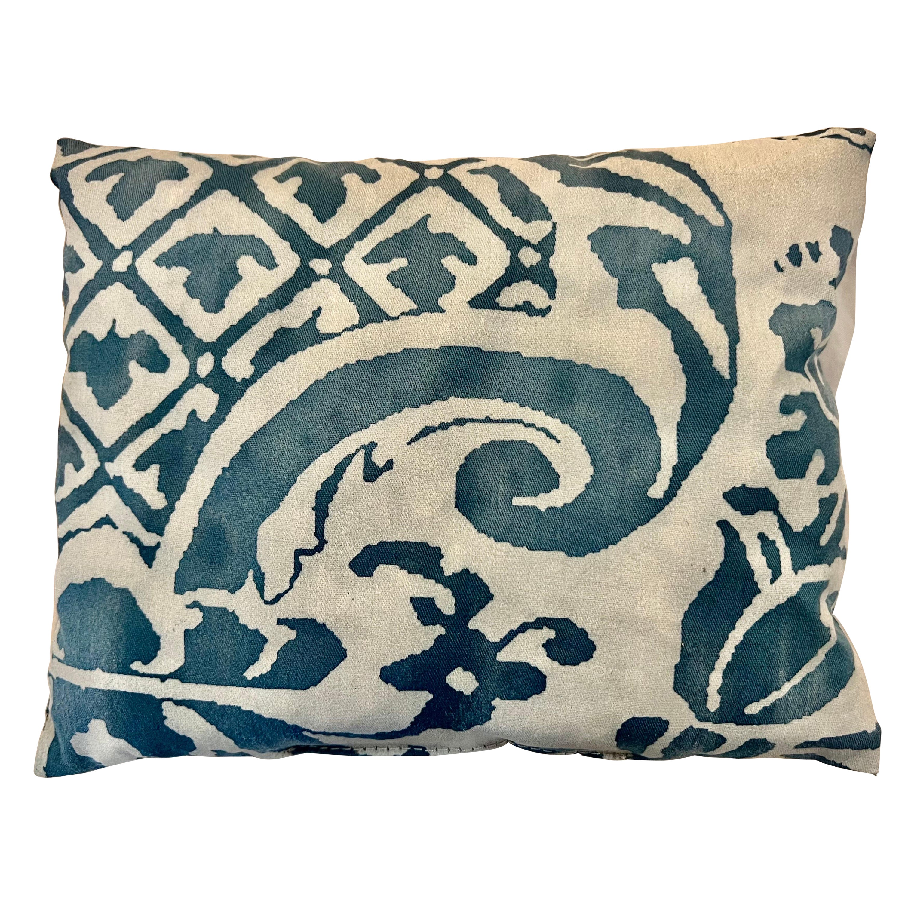 Custom Blue and White Fortuny Lavender Sachet For Sale at 1stDibs