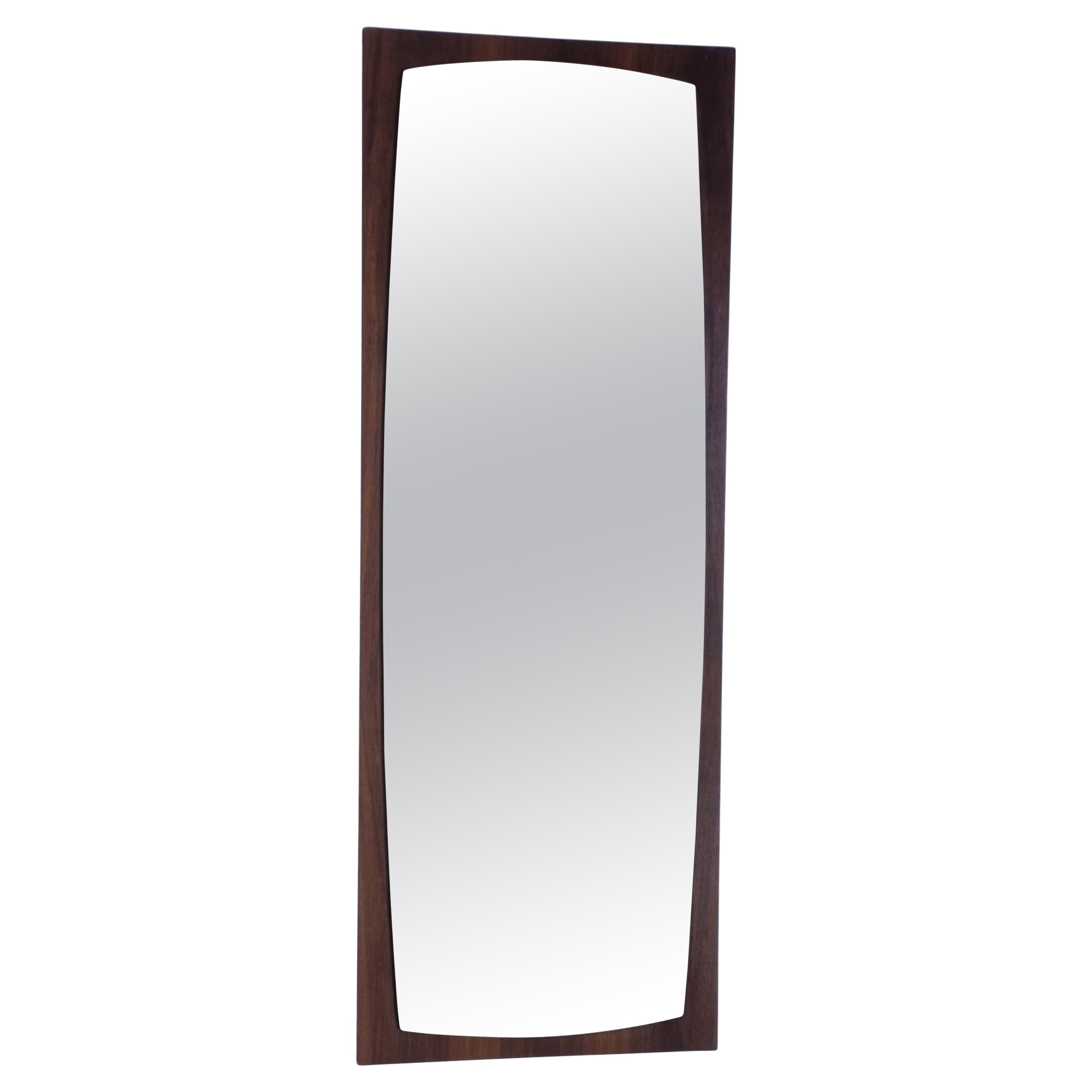 Midcentury Wall Space Age Mirror, Italy, 1970s For Sale at 1stDibs