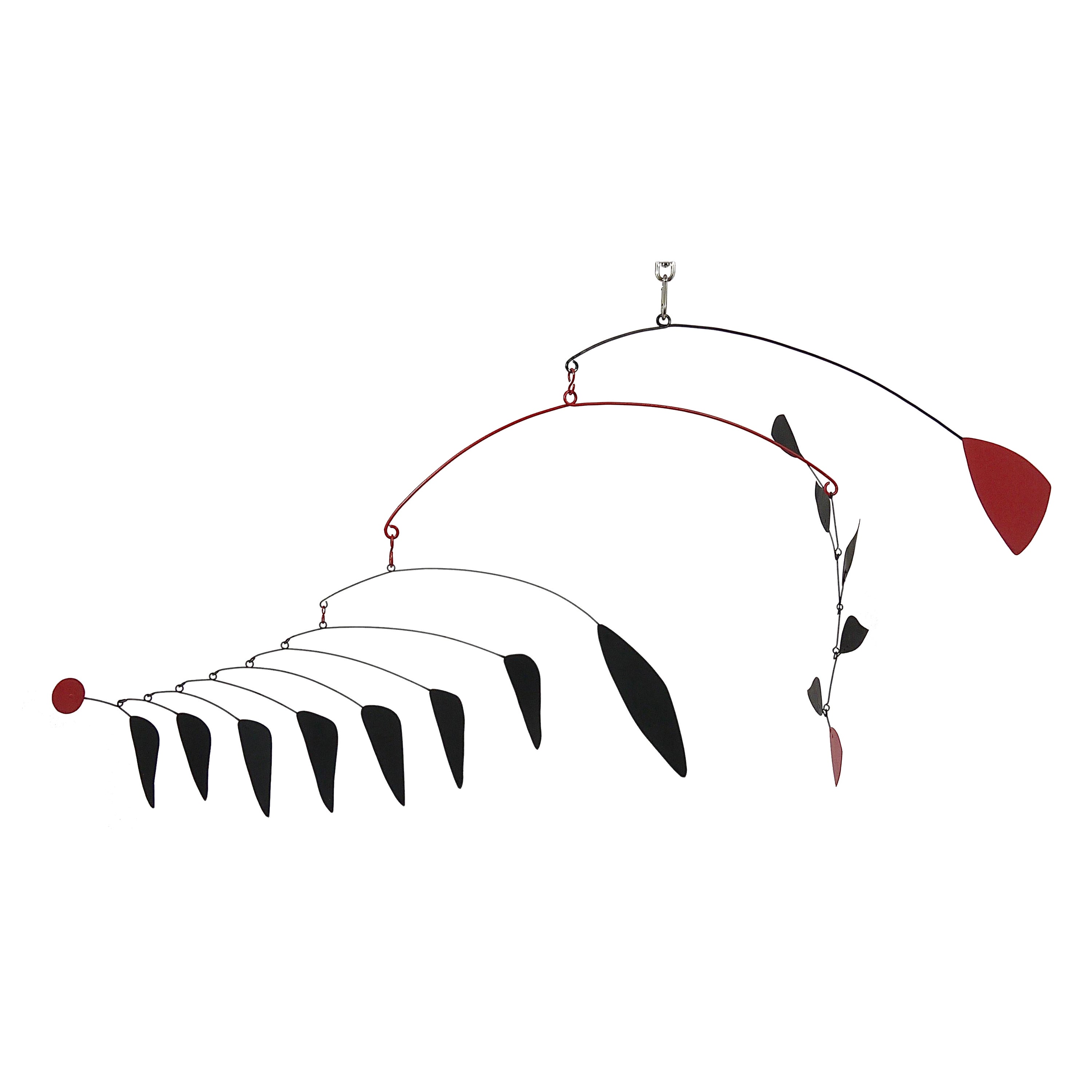 Hanging Kinetic Mobile Sculpture After Alexander Calder, 20th Century ...