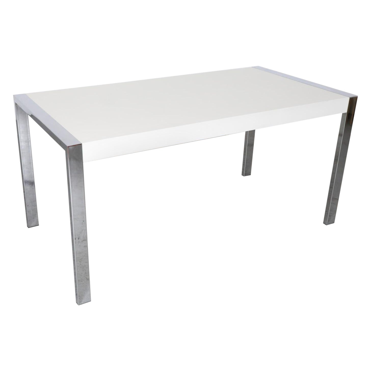 Vintage Chrome And Formica Table - 56 For Sale on 1stDibs