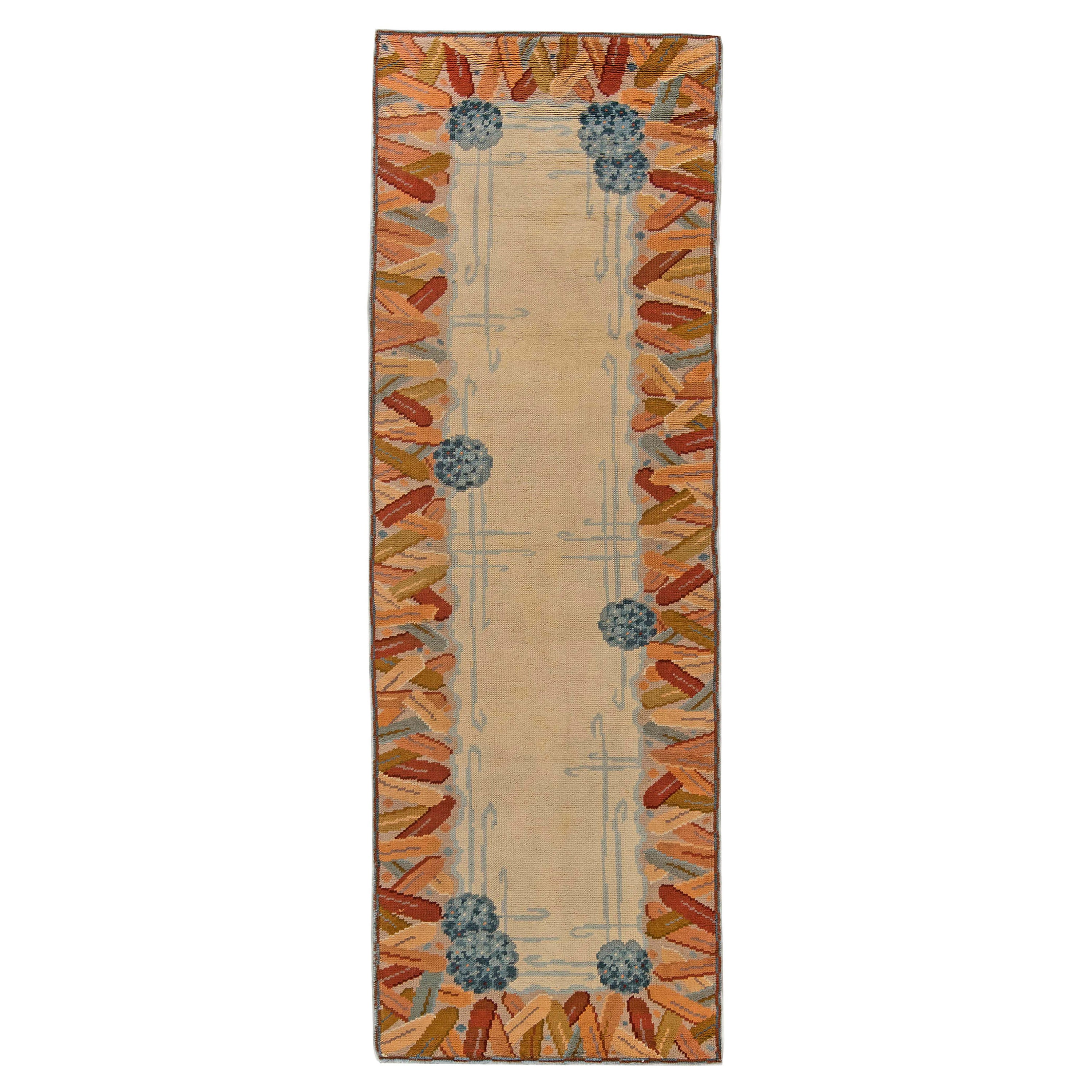 Vintage Brown Wool&Silk European “FENDI” Rug, Mid 20 Century at 1stDibs ...