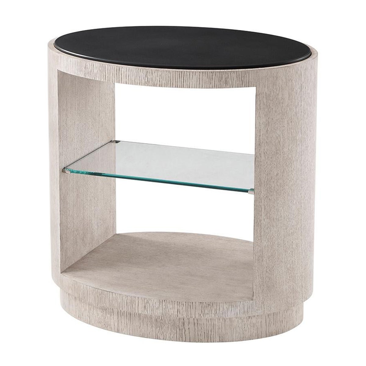 Modern Oval Side Table For Sale at 1stDibs