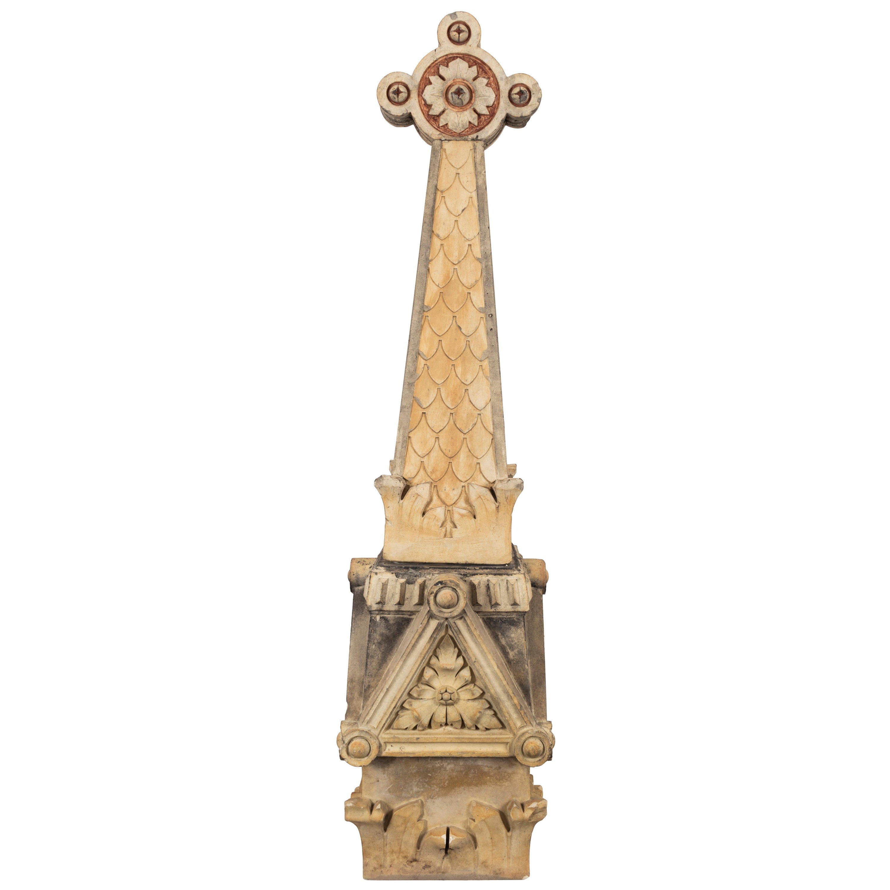 Zsolnay Architecture Ornament For Sale at 1stDibs