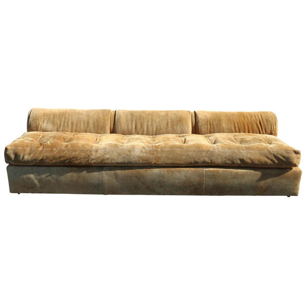 Italian Floating Bolster Back Sofa For Sale at 1stDibs