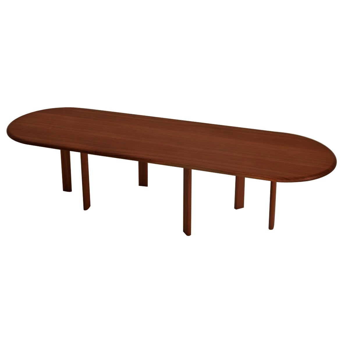 Absolutely Stunning Contemporary Solid Mahogany Hand Crafted Dining ...