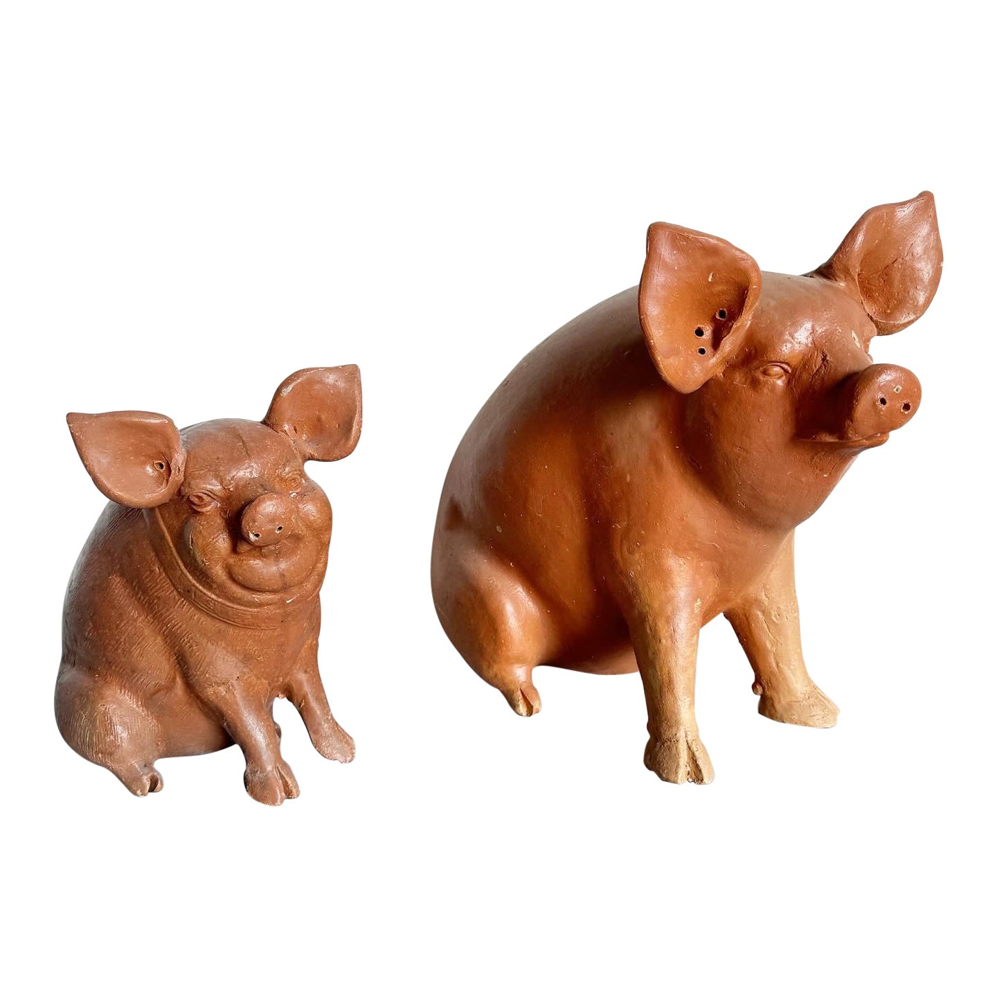 Vintage Terracotta Piggy Banks For Sale at 1stDibs