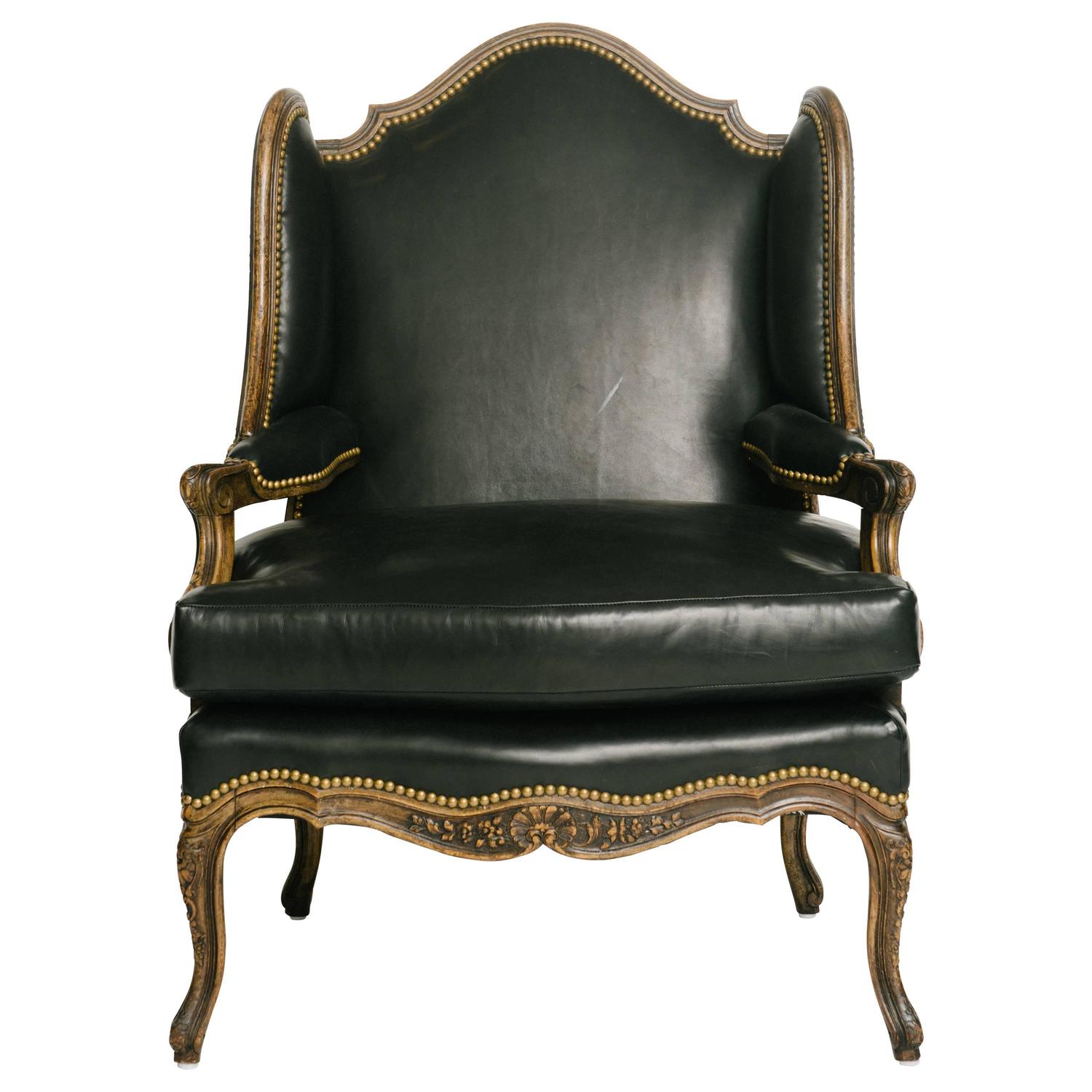 19th Century Louis XV Style En Confessional Chair For Sale at 1stdibs