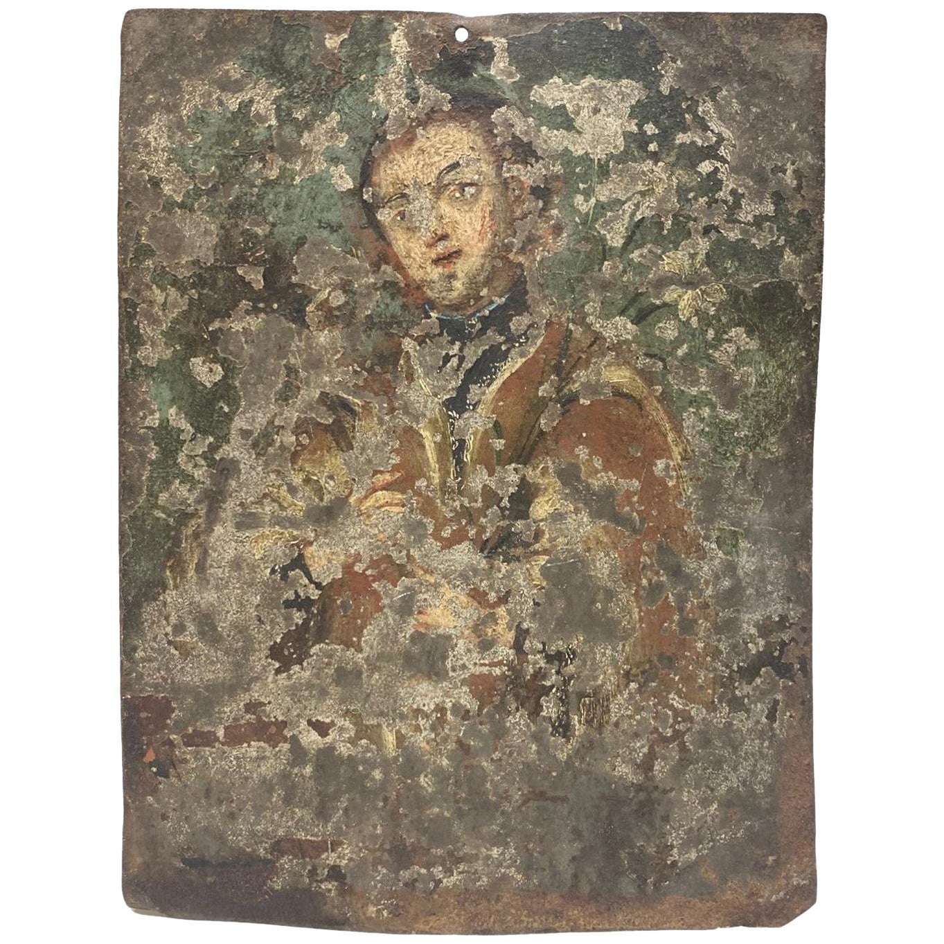 Antique Mexican Retablo - 30 For Sale on 1stDibs | retablo for sale ...