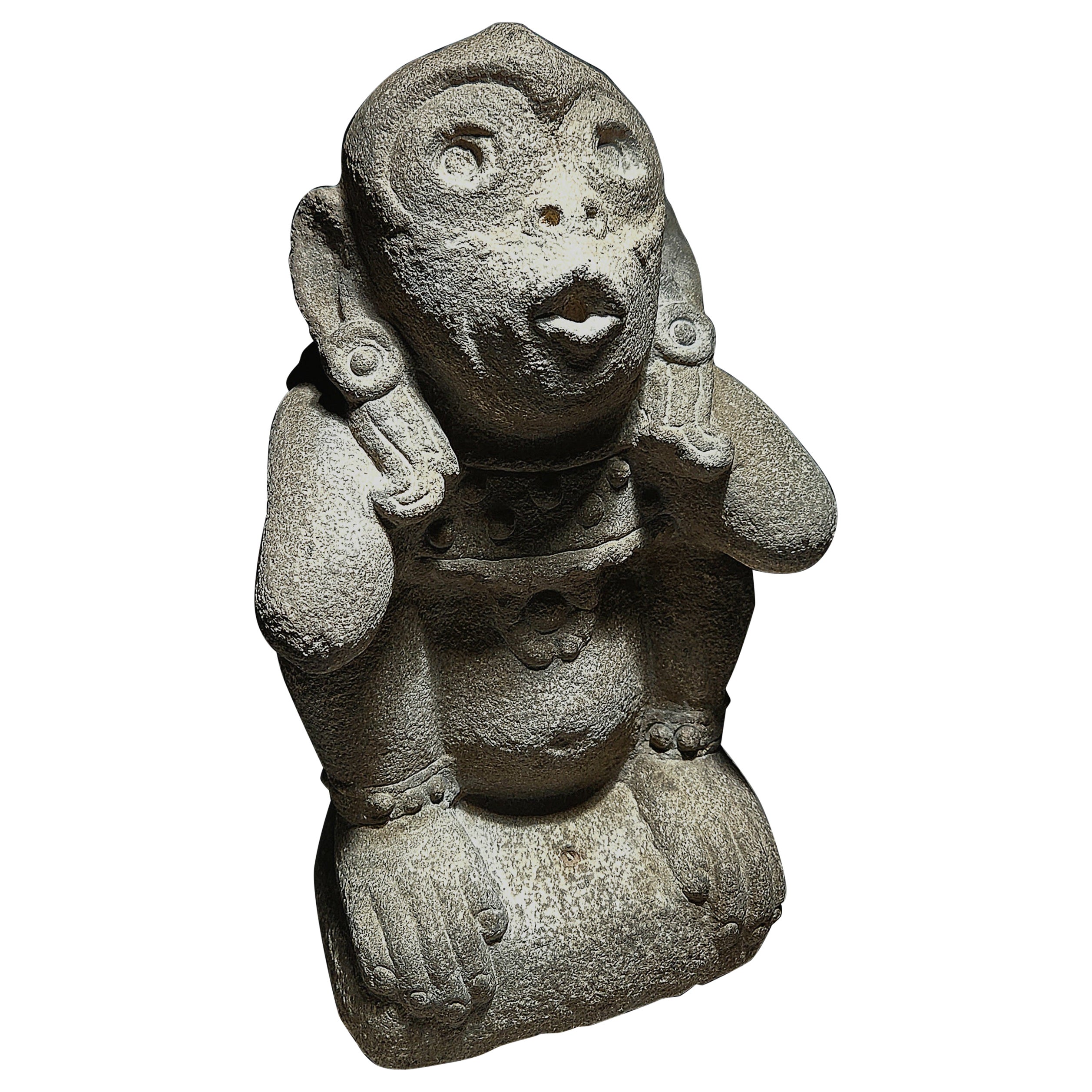 Magnificent Aztec Eagle Head with pre-1970 UNESCO-compliant provenance ...