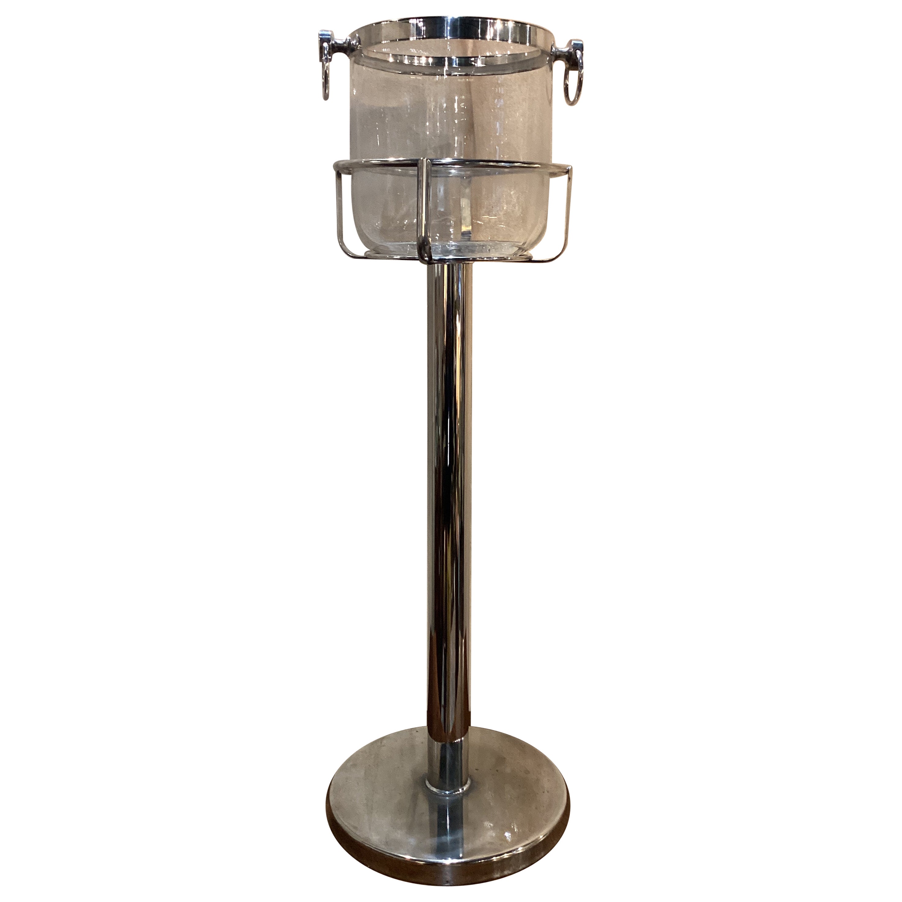 Estate Silver Plated Figural Fish Champagne Bucket, Circa 1940's. at ...