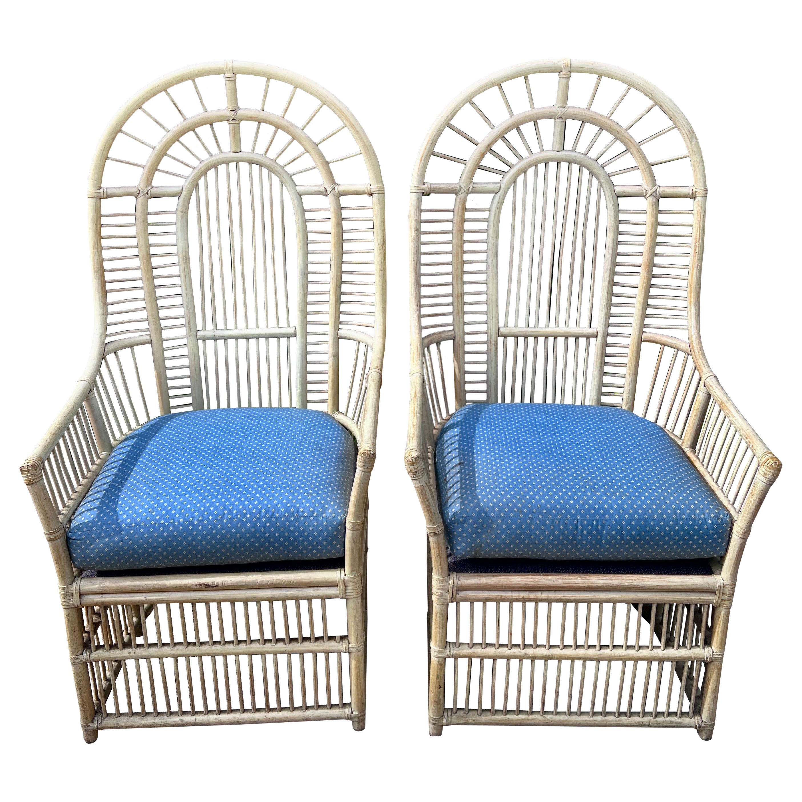 High back rattan chairs for sale store