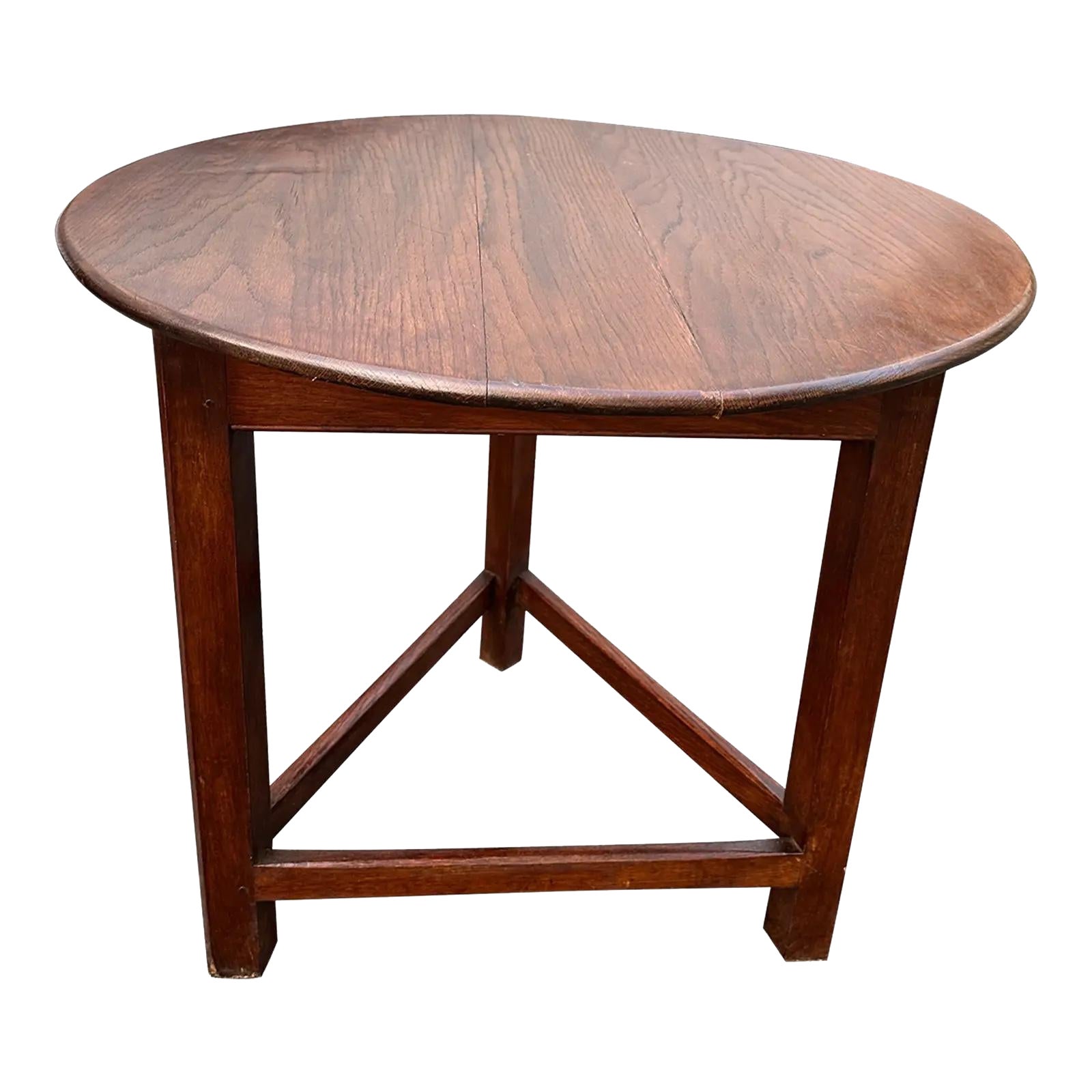 Antique Seagrass Table For Sale at 1stDibs
