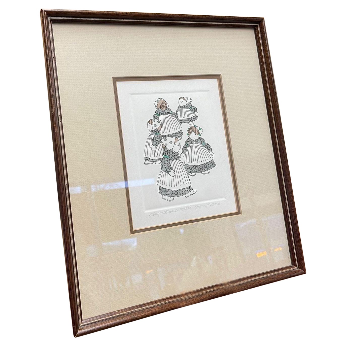 Large Colorful Signed and Titled Artist Proof Print by Barry Nelson at ...