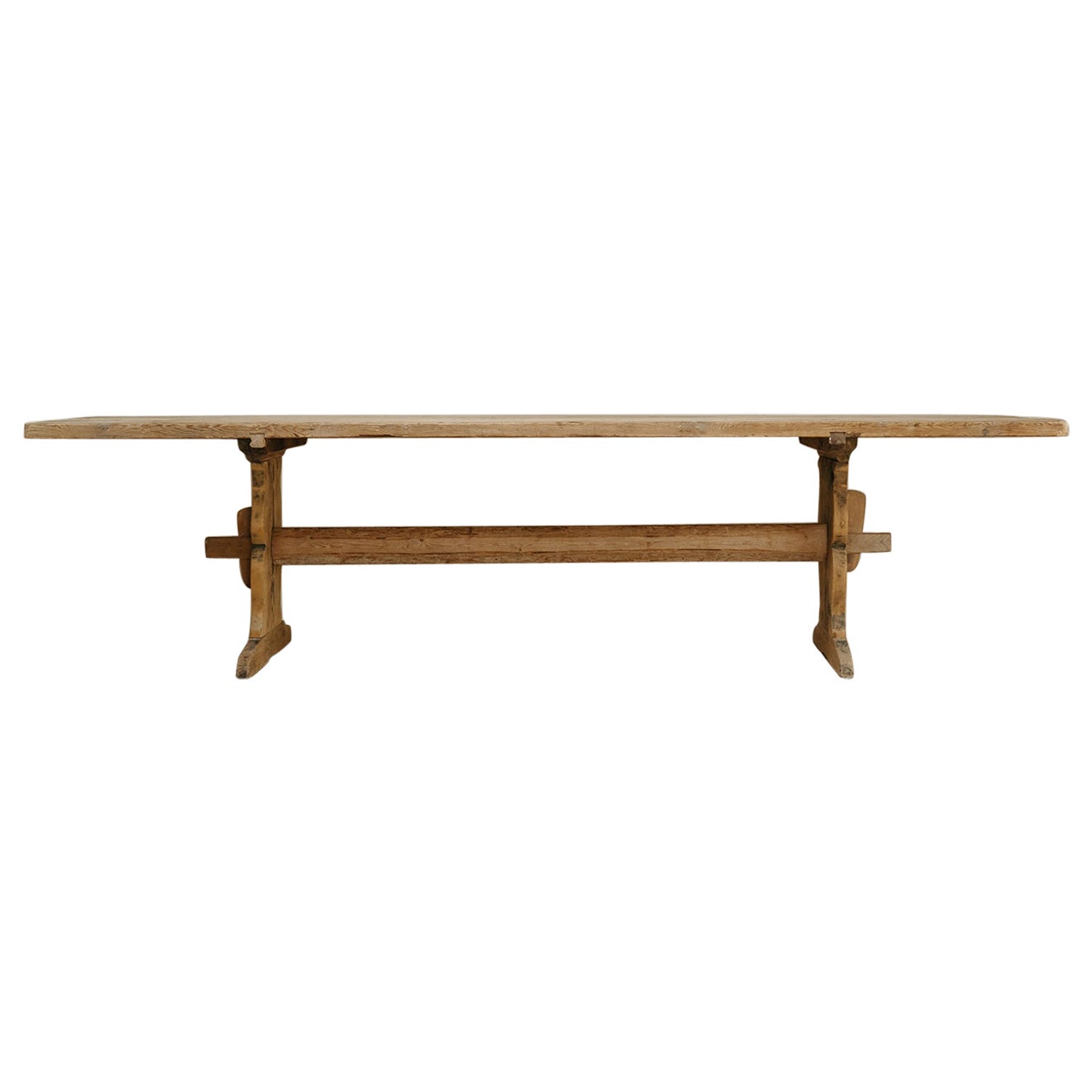19th Century Swedish Trestle Table "Bocktable" in Swedish at 1stDibs ...